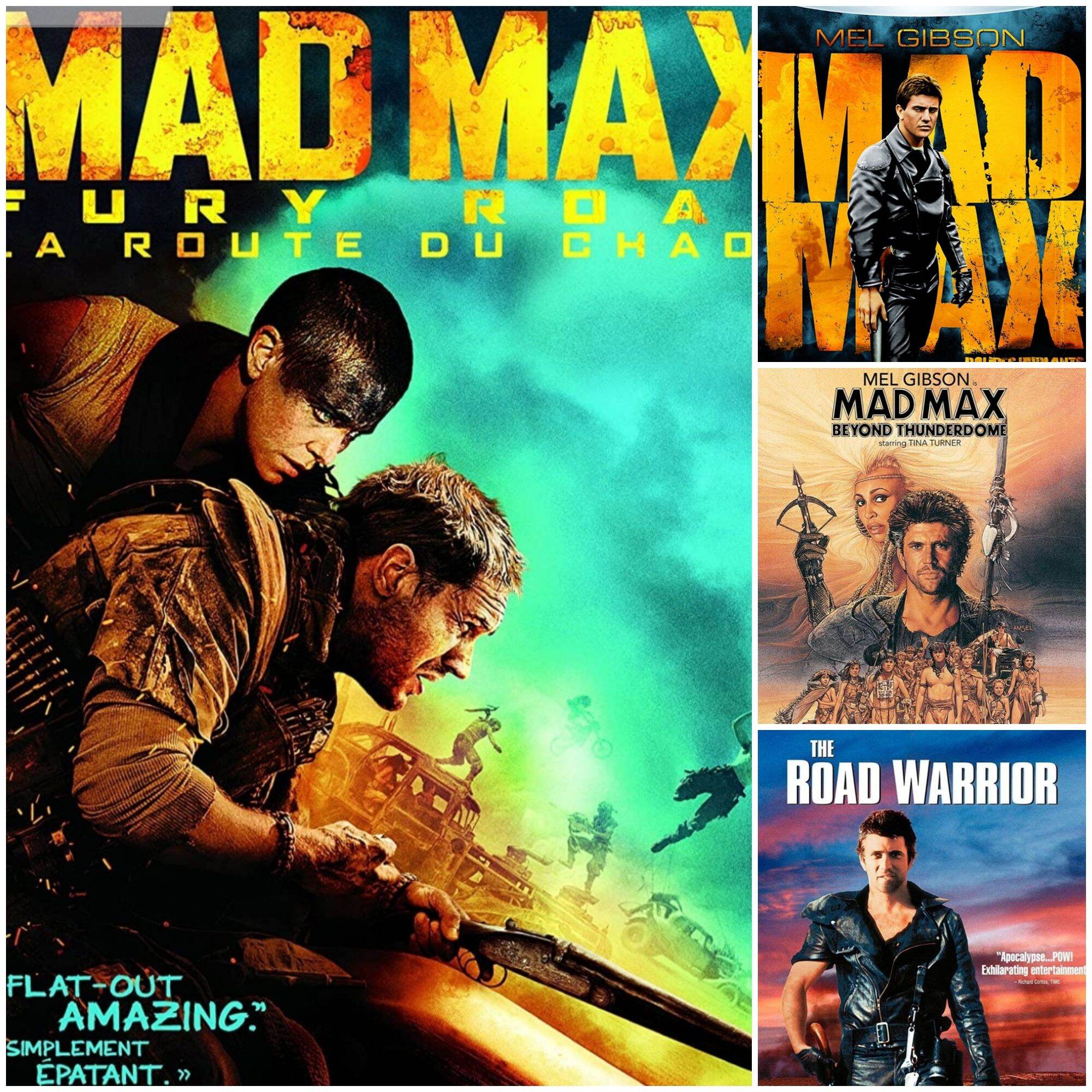 [DVD HD] แมดแม็กซ์ ครบ 4 ภาค-4 แผ่น Mad Max 4-Movie Collection #หนัง ...