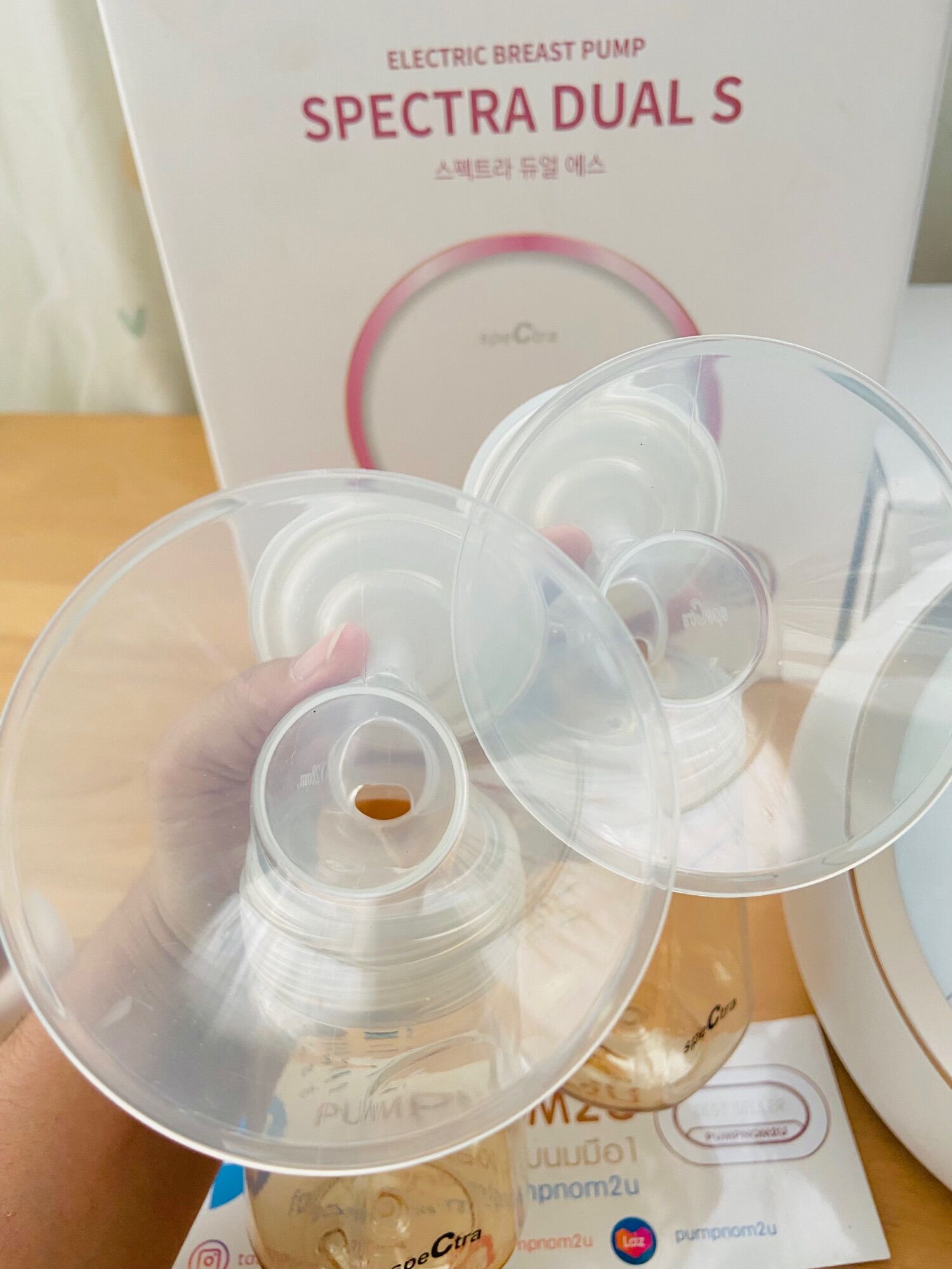 เครื่องปั้มนม Spectra Dual S สินค้ามือสองไม่มีประกัน - PUMPNOM2U - ThaiPick