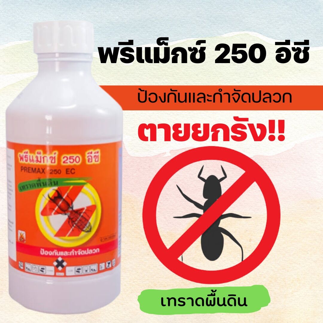 พรีแม็กซ์ 250 อีซี ป้องกันและกำจัดปลวก ขนาด 1 ลิตร | Lazada.co.th