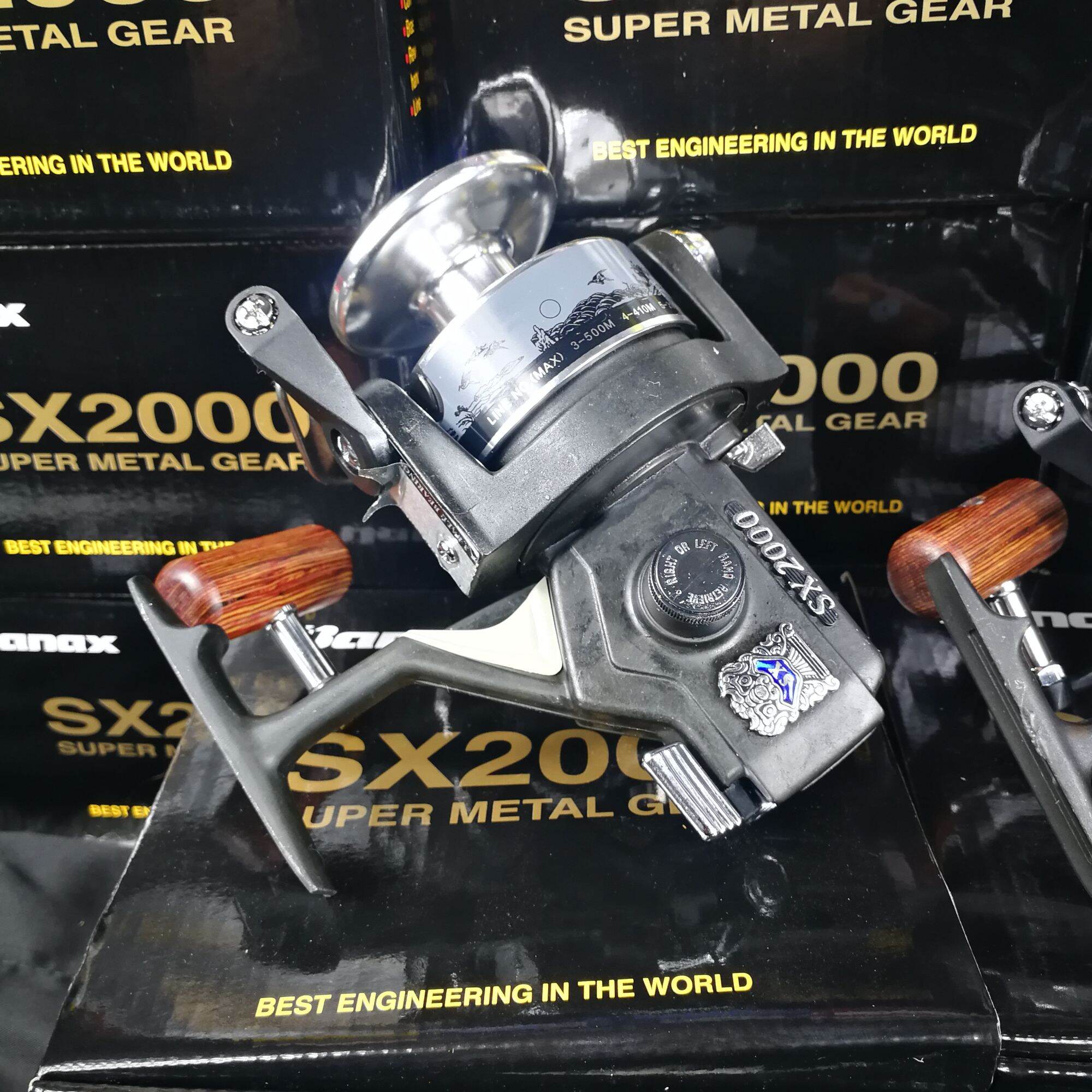 รอกบาแนก เอสเอ็ก สีเงิน Banax รุ่น SX 2000-3000-4000 | Lazada.co.th