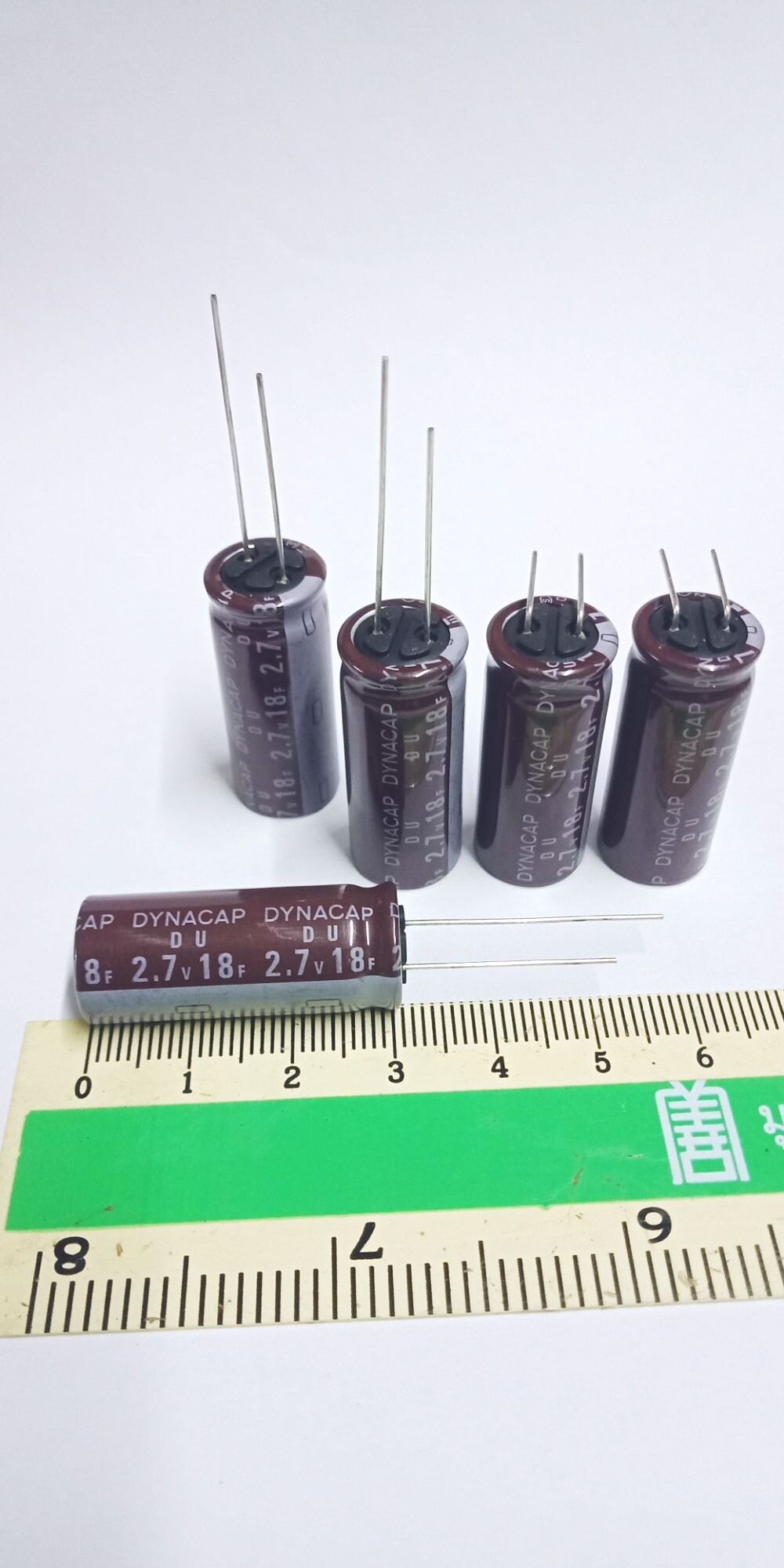 10F 2.7V (10ล้านไมโคร)(แพ็ค200ตัว) ซุปเปอร์คาปาซิเตอร์ 10Fสีดำ ขนาด10x30มิล ELNAแท้-ใหม่แกะกล่อง ...