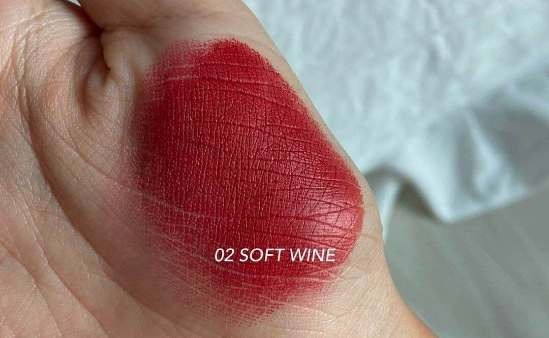 Maybelline Maybelline sensational liquid matte 02 Soft Wine ลิปแดงก่ำๆ ...