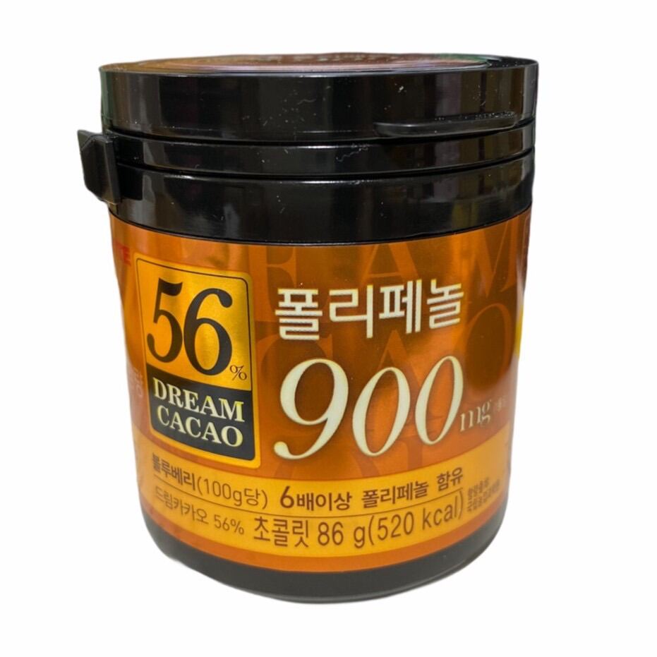 [🚚พร้อมส่ง]lotte dream cacao 56% dark chocolate 86g ลอตเต้ดรีมคาเคา ดาร์คช็อกโกแลต เข้มข้นอัด ...