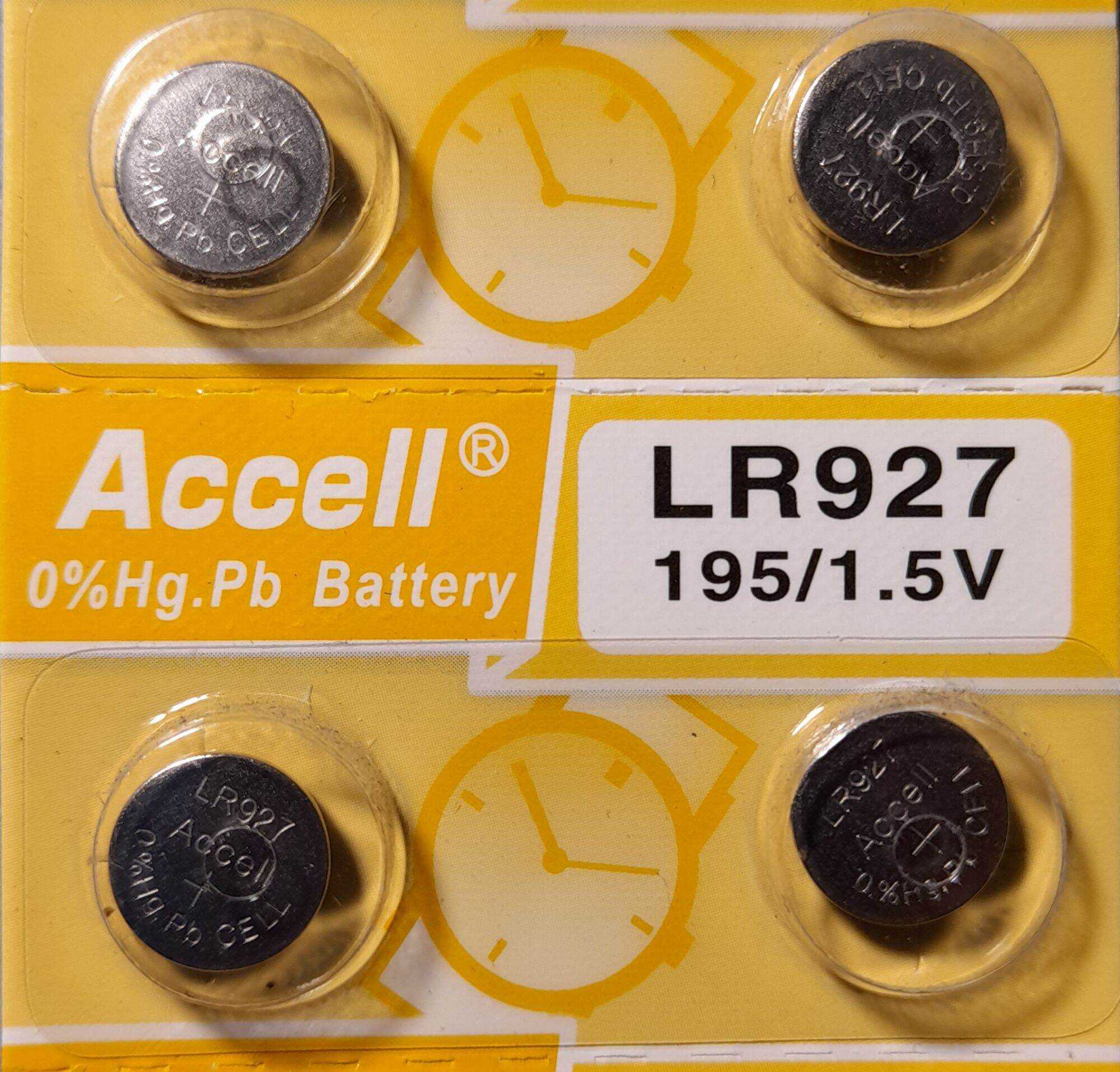 ถ่าน กระดุม Accell เบอร์ LR1130 LR44 LR927 แผงละ10ก้อน ( สินค้า จัดส่ง ...