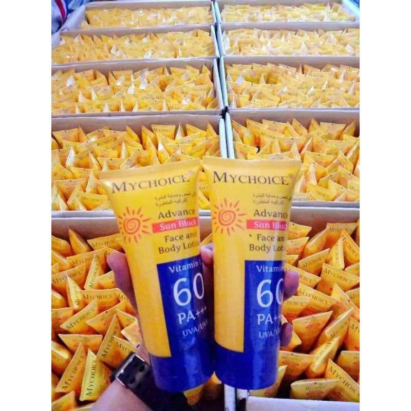 กันแดดมายช้อยส์ กันแดดหน้า กันแดดตัว MYCHOICE SPF60 PA - Shop Make up ...