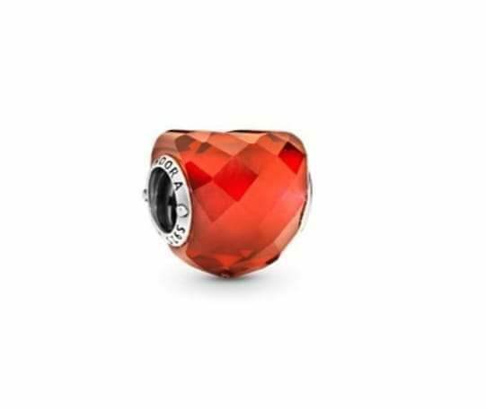 *New*Pandora Orange Heart Charm | Lazada.co.th