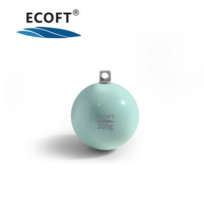 Ecoft ตกปลาในทะเลรูปมะกอกสีเขียวเป็นมิตรกับสิ่งแวดล้อมตกปลาด้านล่างป้องกันแขวนตะกั่วตกปลาวัสดุ ...