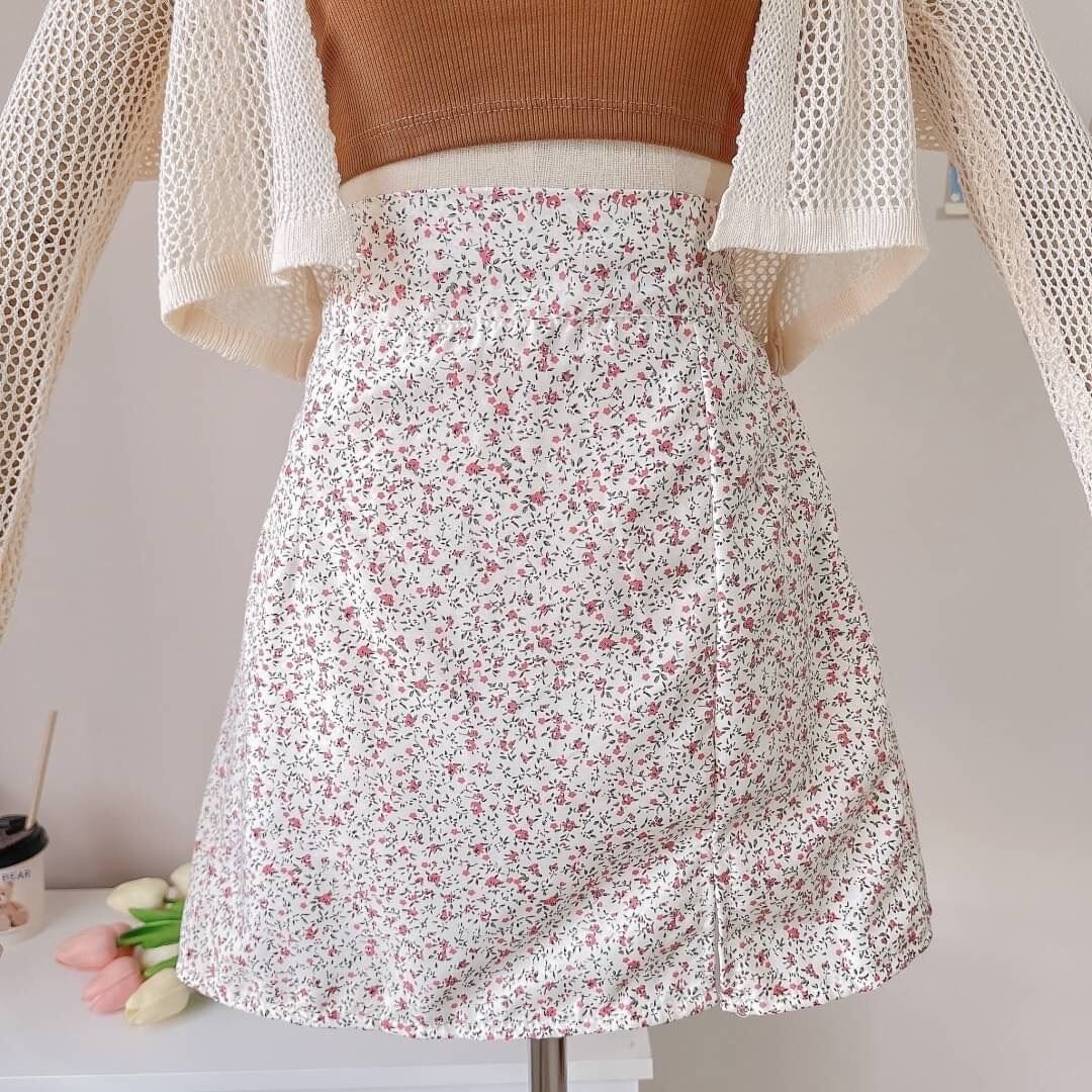 🧡PATCHARIN🧡🧸ชุดเซต 3 ชิ้น ( เสื้อคลุม+เกาะอก+กระโปรง) | Lazada.co.th