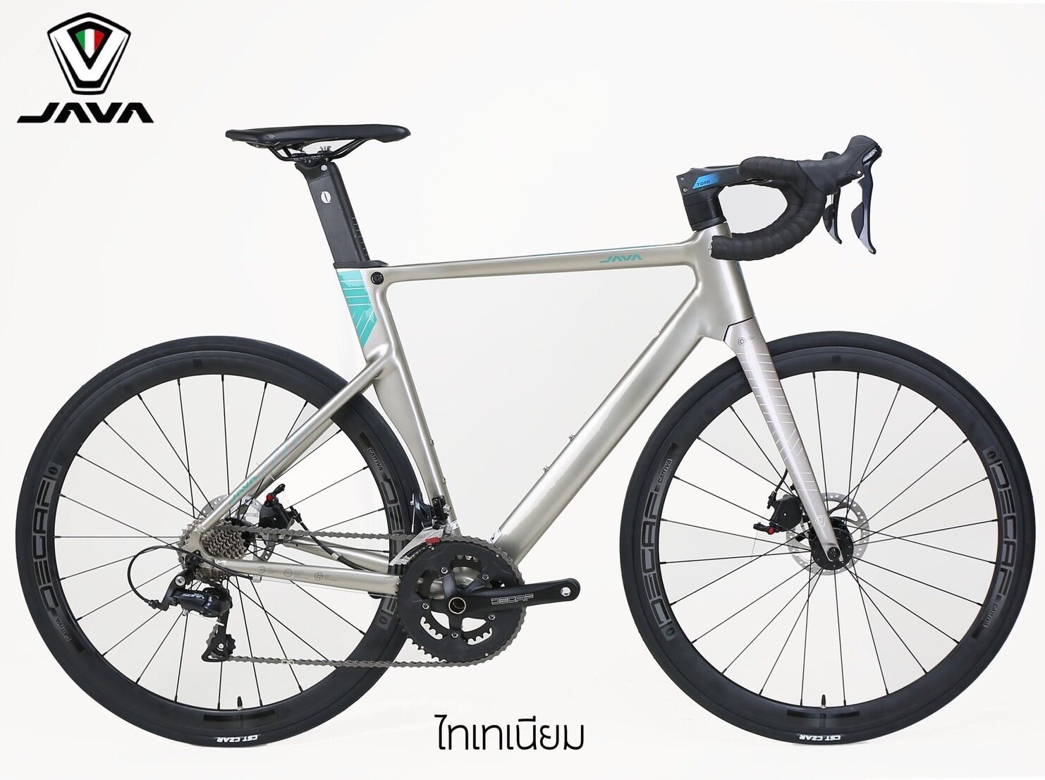 ใหม่ล่าสุด!! จักรยานเสือหมอบ Java Siluro 6 ดิสเบรคกึ่งน้ำมัน เฟรม ...