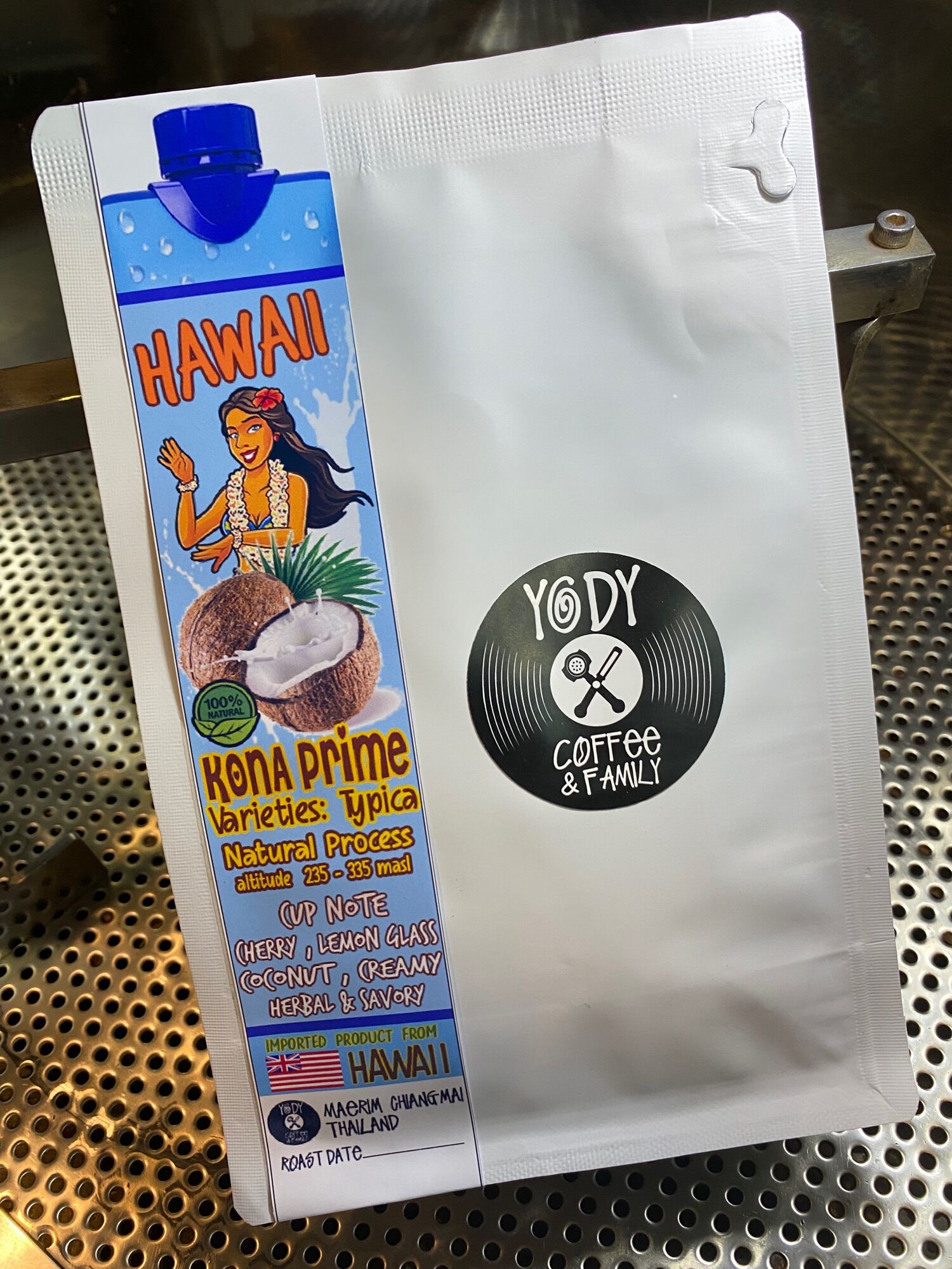 Hawaii Kona Prime “Typica” Natural Process 100 g Yody Coffee กาแฟอาราบ ...