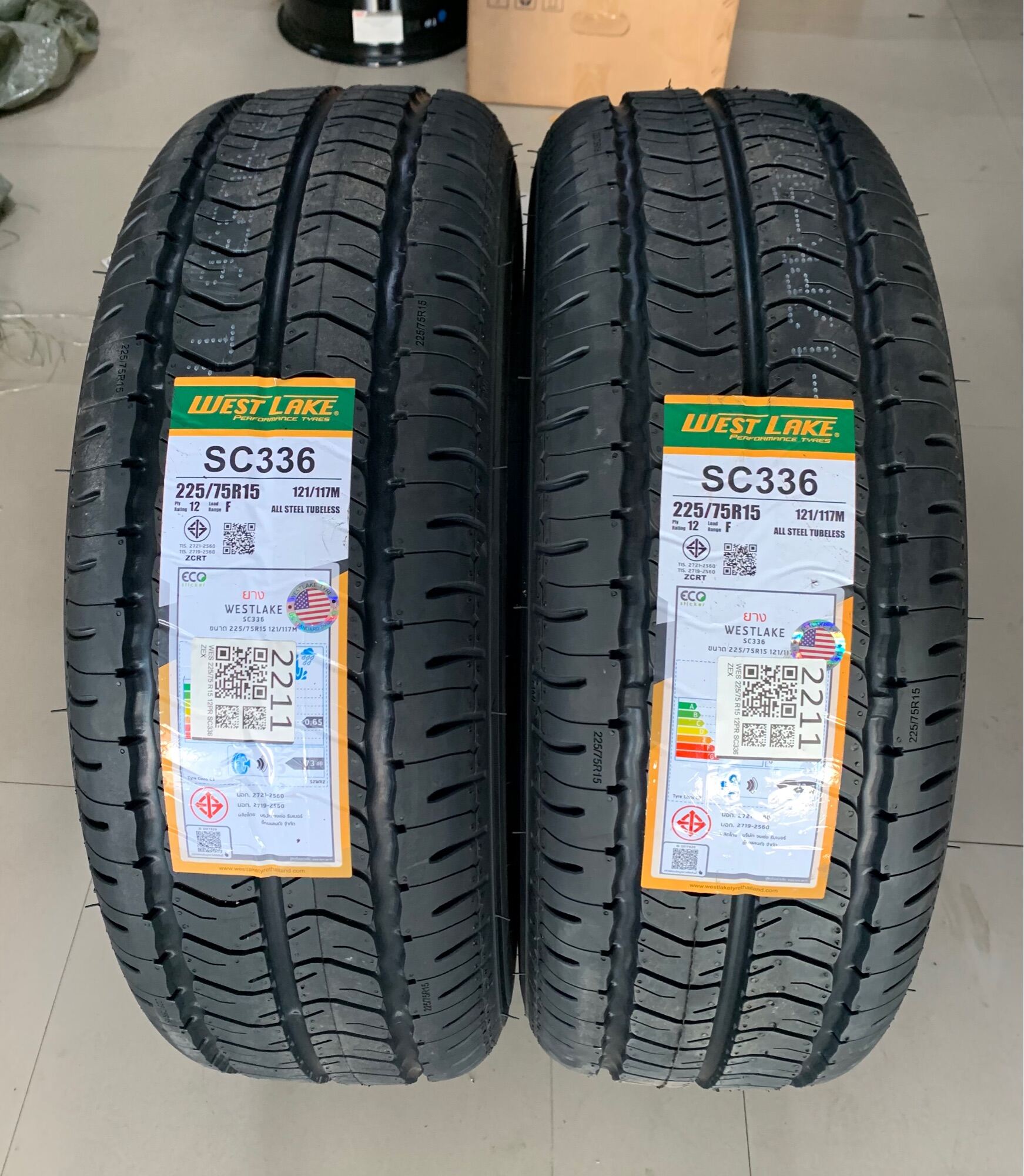 225/75R15 12PR 121/117M WESTLAKE SC336 ยางใหม่ผลิตปี 2022🇹🇭ราคาชุด2เส้น แถมจุ๊บเหล็ก👍 มีรับ ...