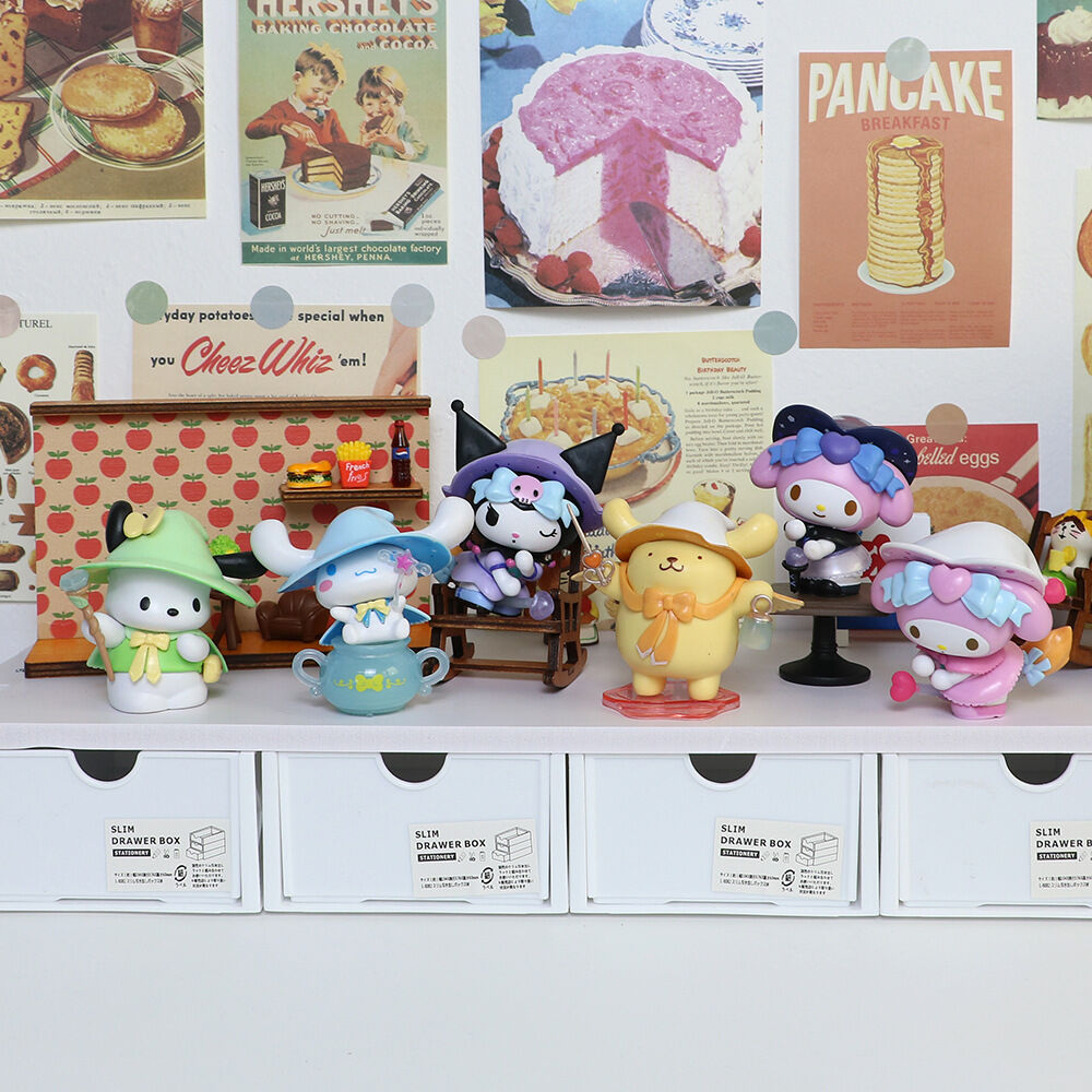 Sanrio blind BOX Magic Story Series Kuromi Cinnamoroll หุ่นอะนิเมะทำนอง ...