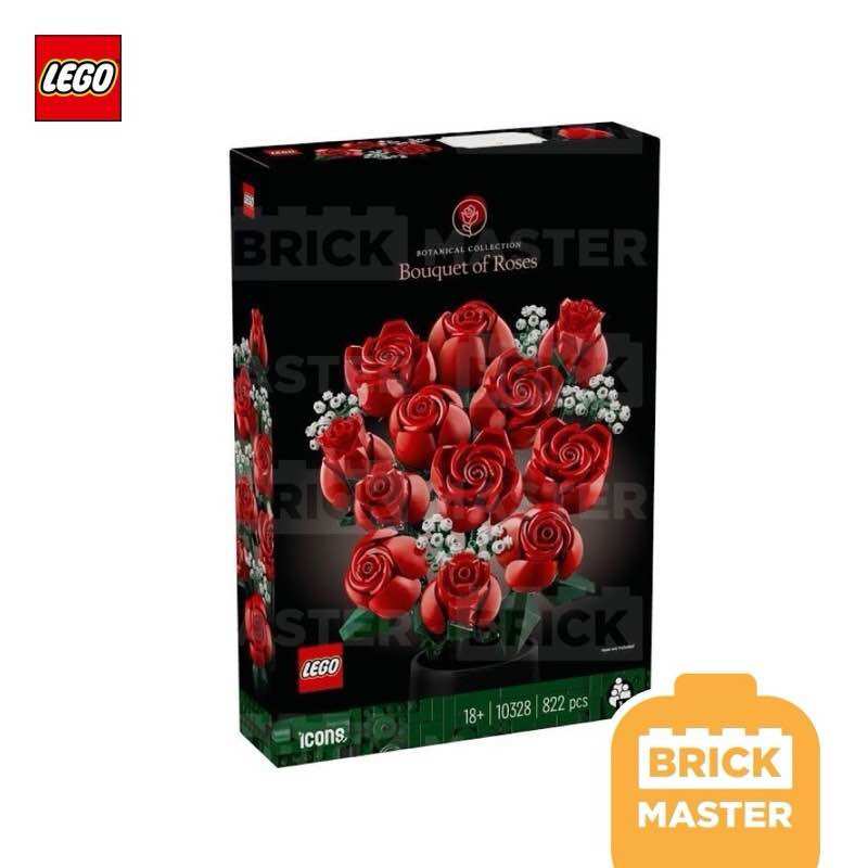Lego 10328 : Bouquet of Rose (Botanical) เลโก้ ดอกไม้ กุหลาบ roses ...