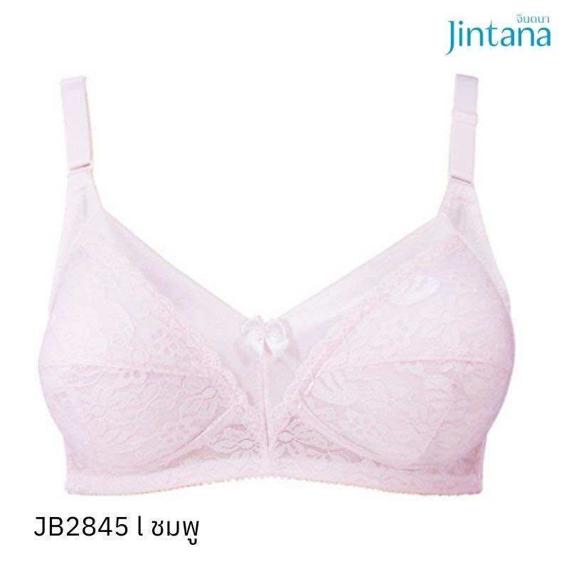 Jintana(จินตนา)ไม่มีโครง ฟองบางๆ เสื้อชั้นใน (ไม่เสริมโครง) รุ่น Basic ...