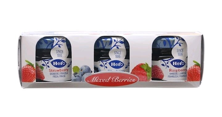 Hero Jam (Strawberry, Marmarlade, Black Cherry) - Iriz Imported Food ...