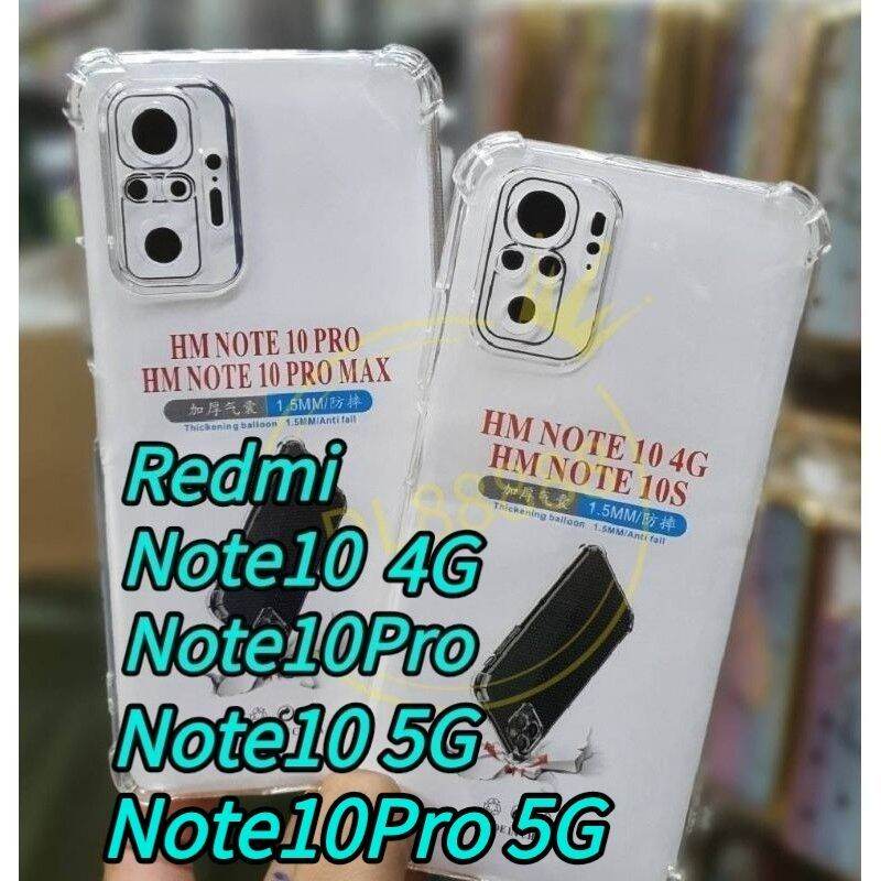 Redmi Note10 พร้อมส่งในไทย เคสใสกันกระแทกคลุมกล้อง For RedmiNote10 / Redmi Note10Pro ...