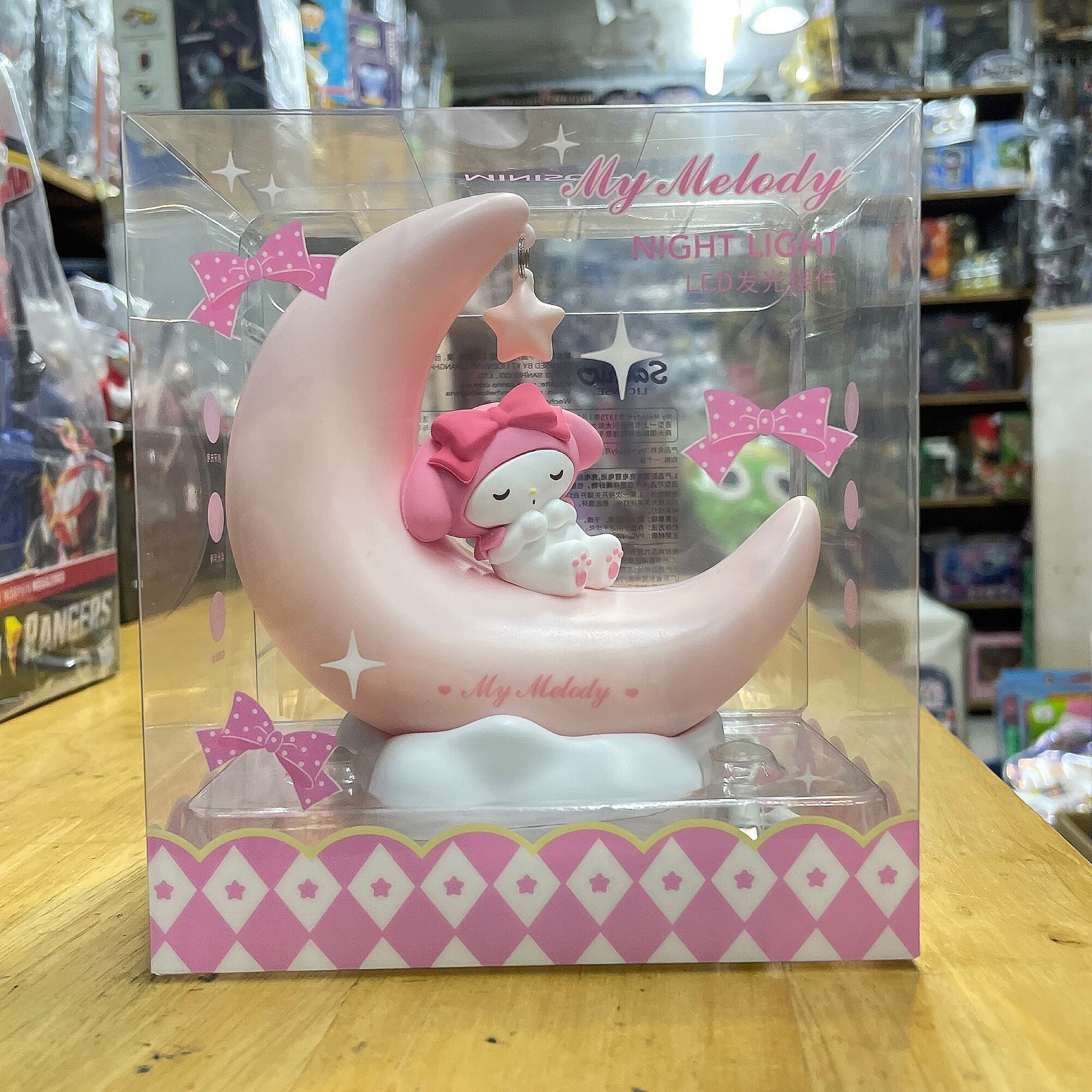 ซานริโอ โคมไฟตั้งโต๊ะ มายเมโลดี้ Sanrio My Melody LED Night Light Lamp ...