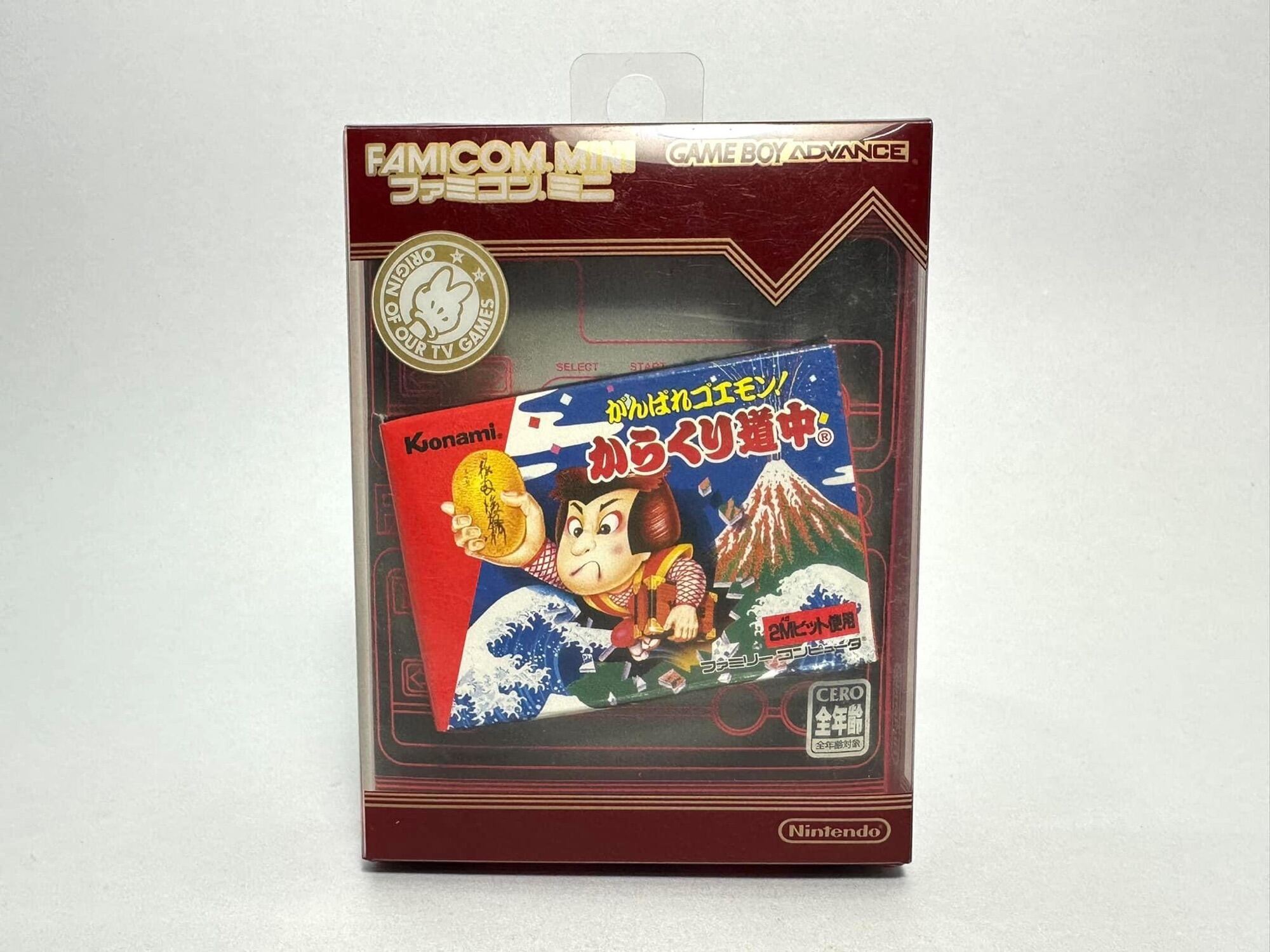 ตลับแท้ GAME BOY ADVANCE [famicom mini](japan) GBA Ganbare Goemon ...