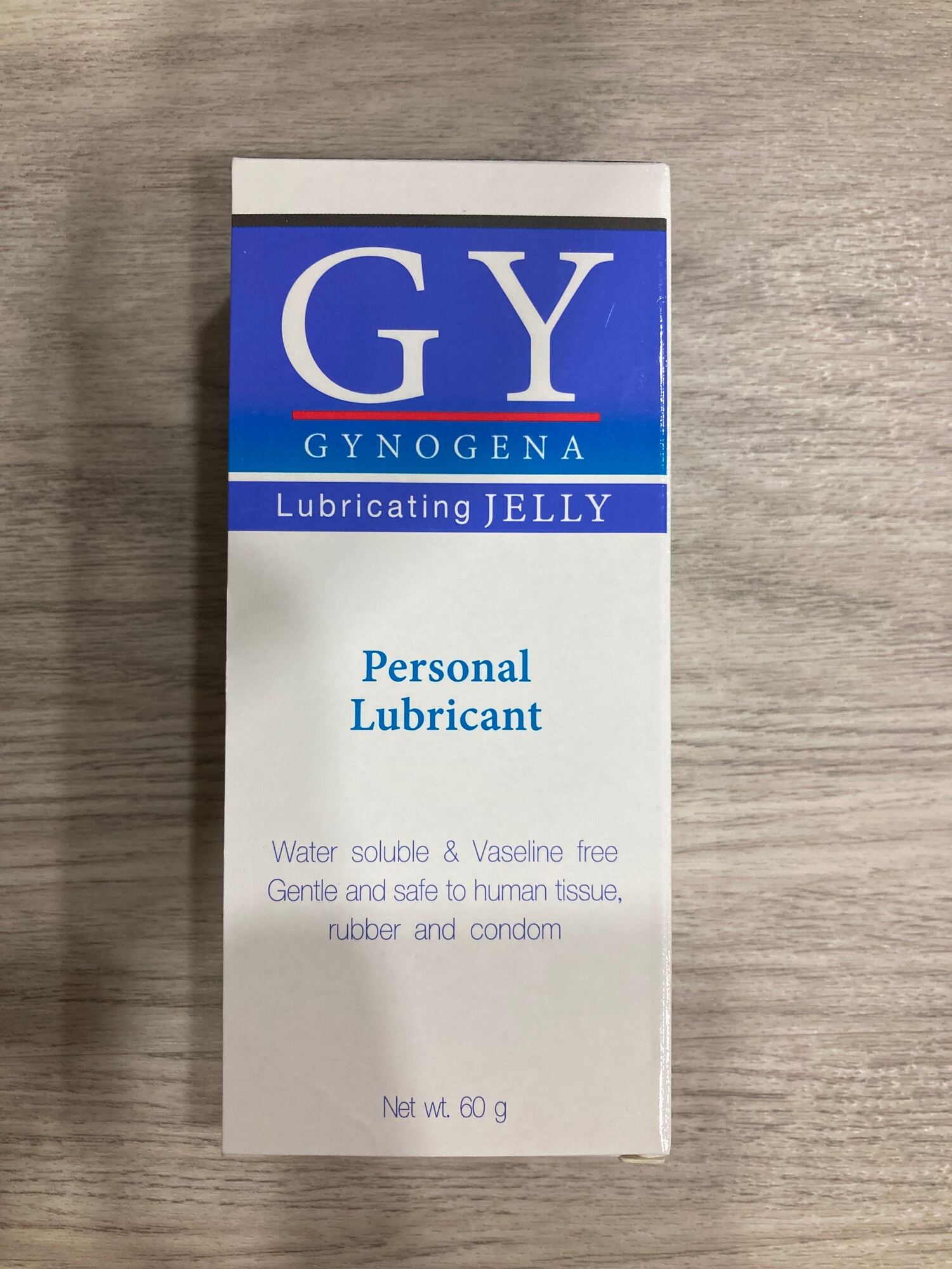GY GYNOGENA LUBRICATING JELLY 60 g เจลหล่อลื่น เนื้อเจลใสไม่เหนียว ล้าง ...