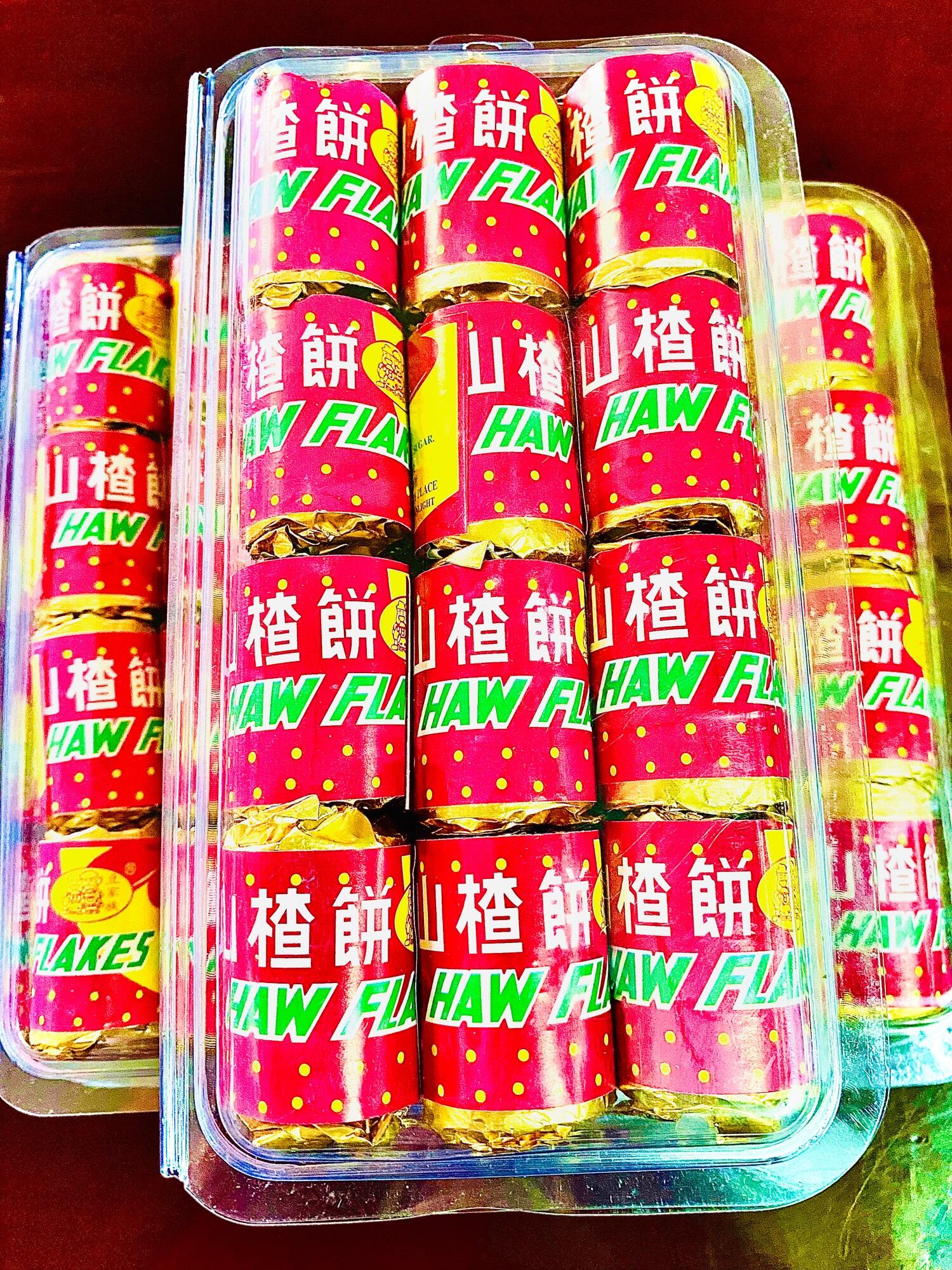 ซันจาใหญ่ บ๊วยแผ่น ตรา Haw Flakes แพ็ค12 (23กรัมx12ห่อ) | Lazada.co.th