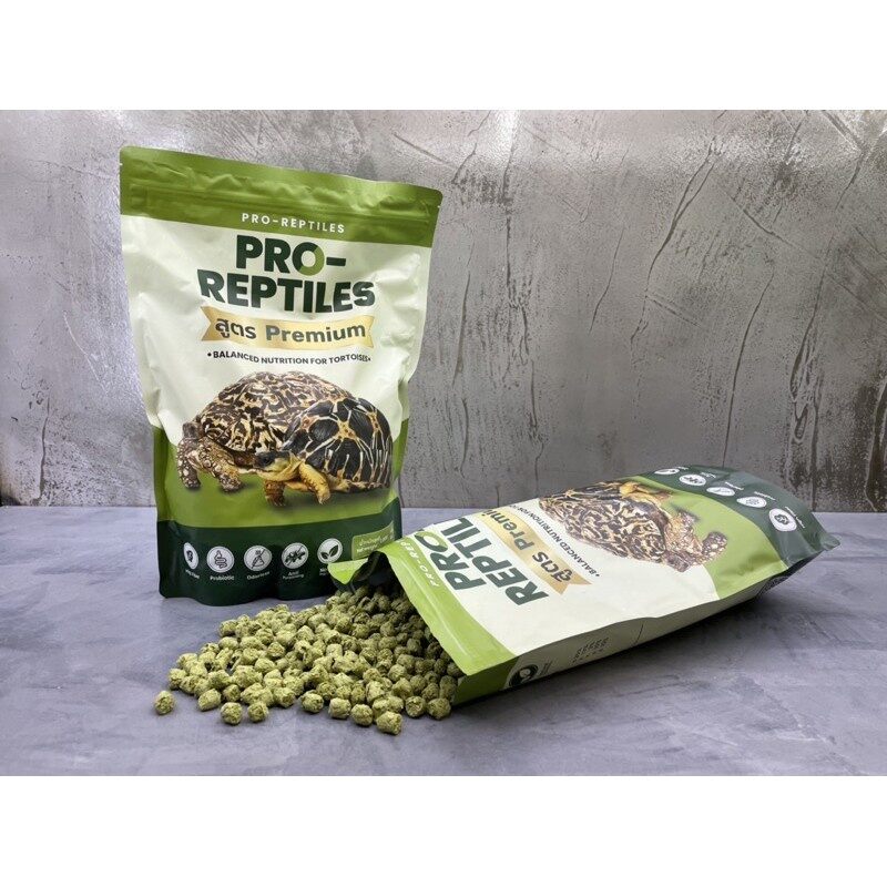 Pro-Reptiles Premium อาหารเต่าบก เหมาะสำหรับเต่าบกทุกช่วงวัย ไฟเบอร์สูง ...