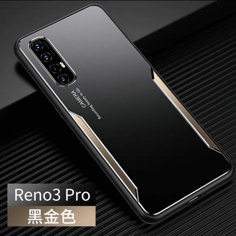 เคสโทรศัพท์มือถือ reno3pro 3pro แบบใหม่เคสแข็งแบบโลหะที่สร้างสรรค์มี ...