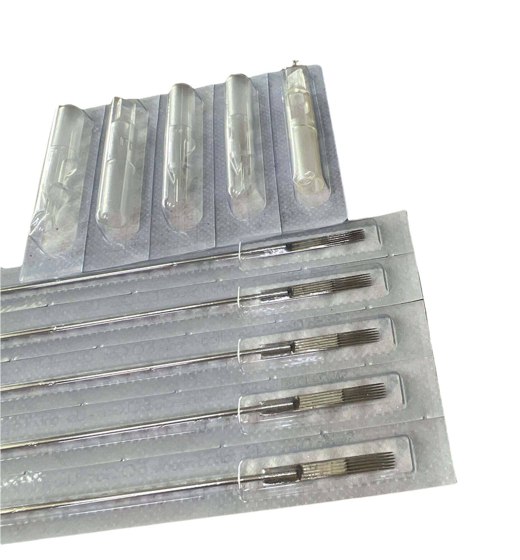 อุปกรณ์สักลงสี ลงเงา11RM+พร้อมปลาย11FT 1ชุดมีเ11RM 5เล่ม ปลาย5ชิ้น ...