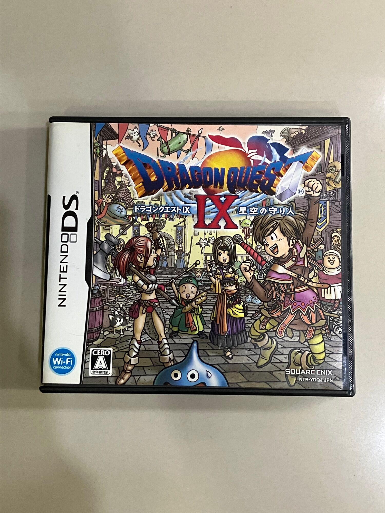 ตลับแท้ DS Nintendo DS Dragon Quest IX โซนญี่ปุ่น Japan Original ...