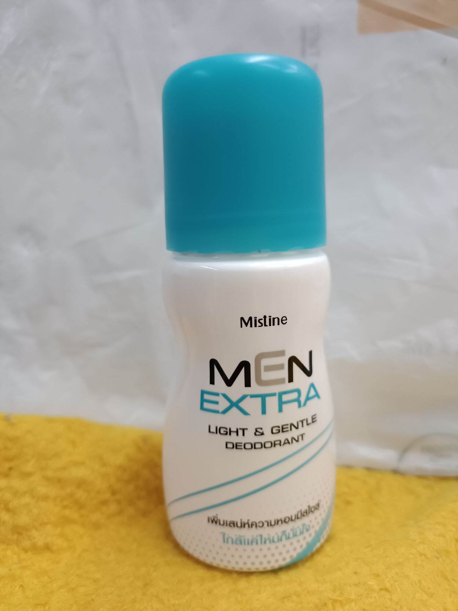 Mistine Men EX เพิ่มเสน่ห์ความหอมแบบมีสไตล์ ขวดสีขาว anti perspirant ...