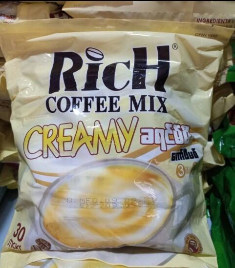 กาแฟ RicH coffee mix CREAM (30ซอง) | Lazada.co.th