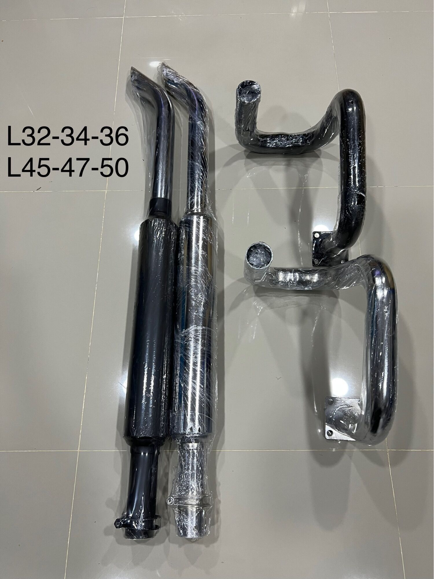 ท่อไอเสีย รถไถ คูโบต้า คอท่อพัก L3218-L3408-L3608-L4018-L4508-L4708 ...