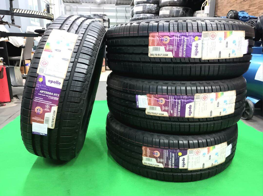 ยางใหม่ค้างปี 26570R17 Apollo Apterra HT2 ผลิตปี 2021 ประกันบวม 2 ปี ...