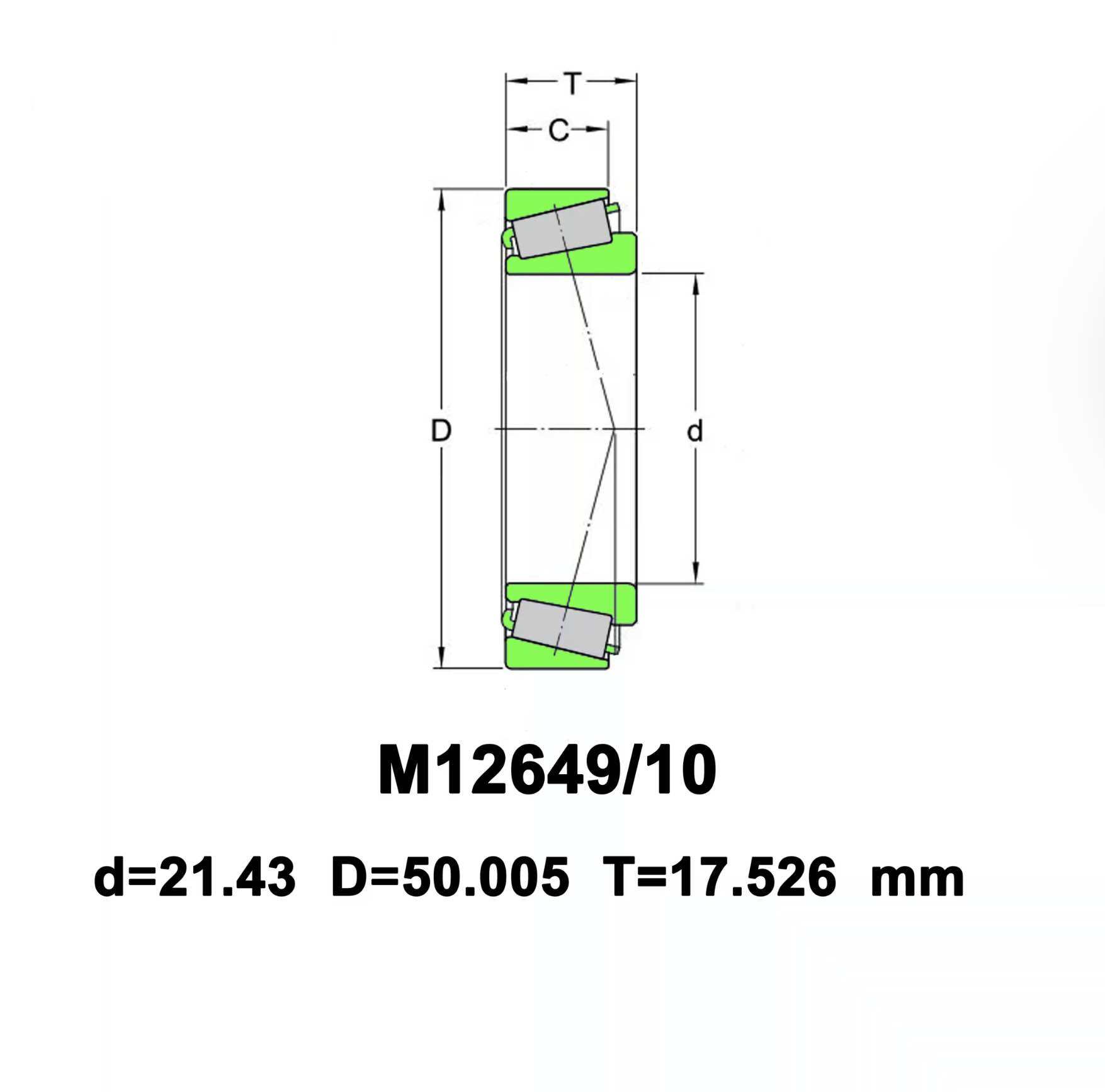 ลูกปืนล้อหน้า 4854810 1264910 แบริ่ง ลูกปืนนอก 1264910 ล้อหน้าใน ...