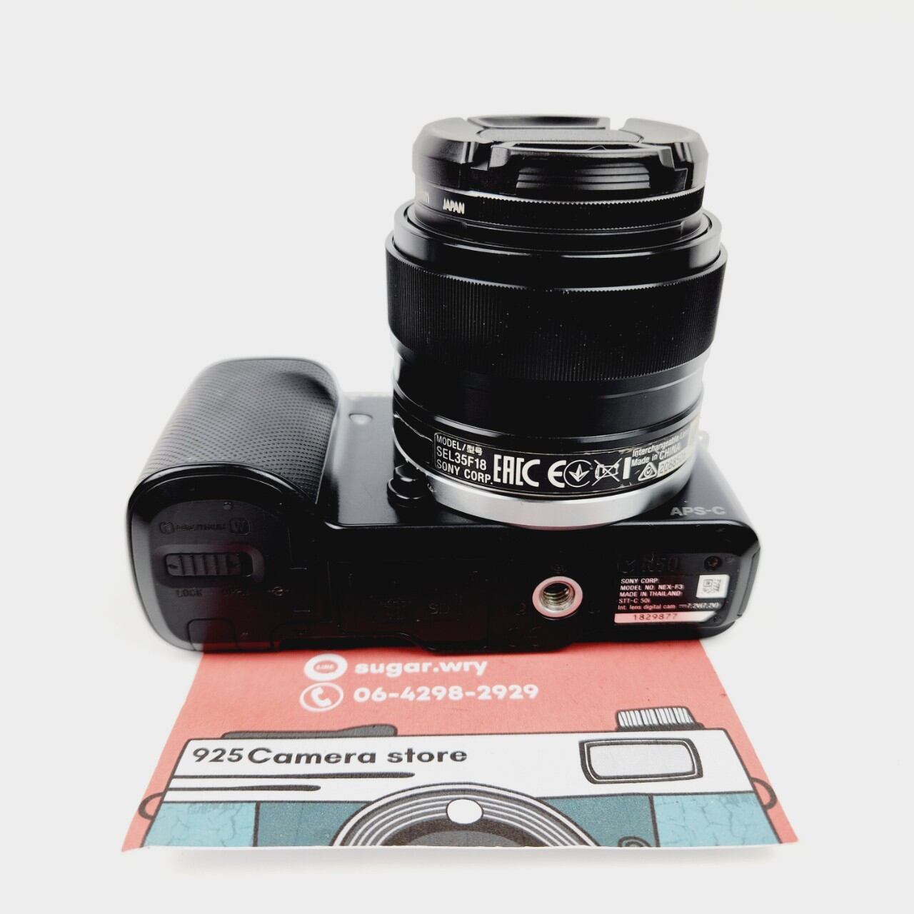 เลนส์ SONY NEX-F3 E35mm f1.8 - 925 Camera store - ThaiPick