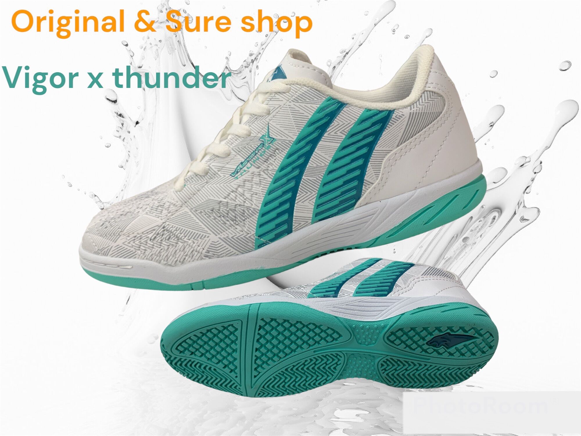 รองเท้าฟุตซอล pan รุ่น vigor x thunder | Lazada.co.th