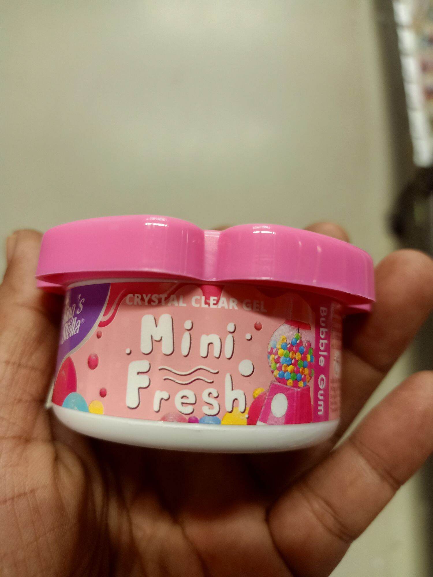 เจลน้ำหอมปรับอากาศ mini fresh 60 กรัม สีชมพู ที่กระจายความหอมได้อย่าง ...