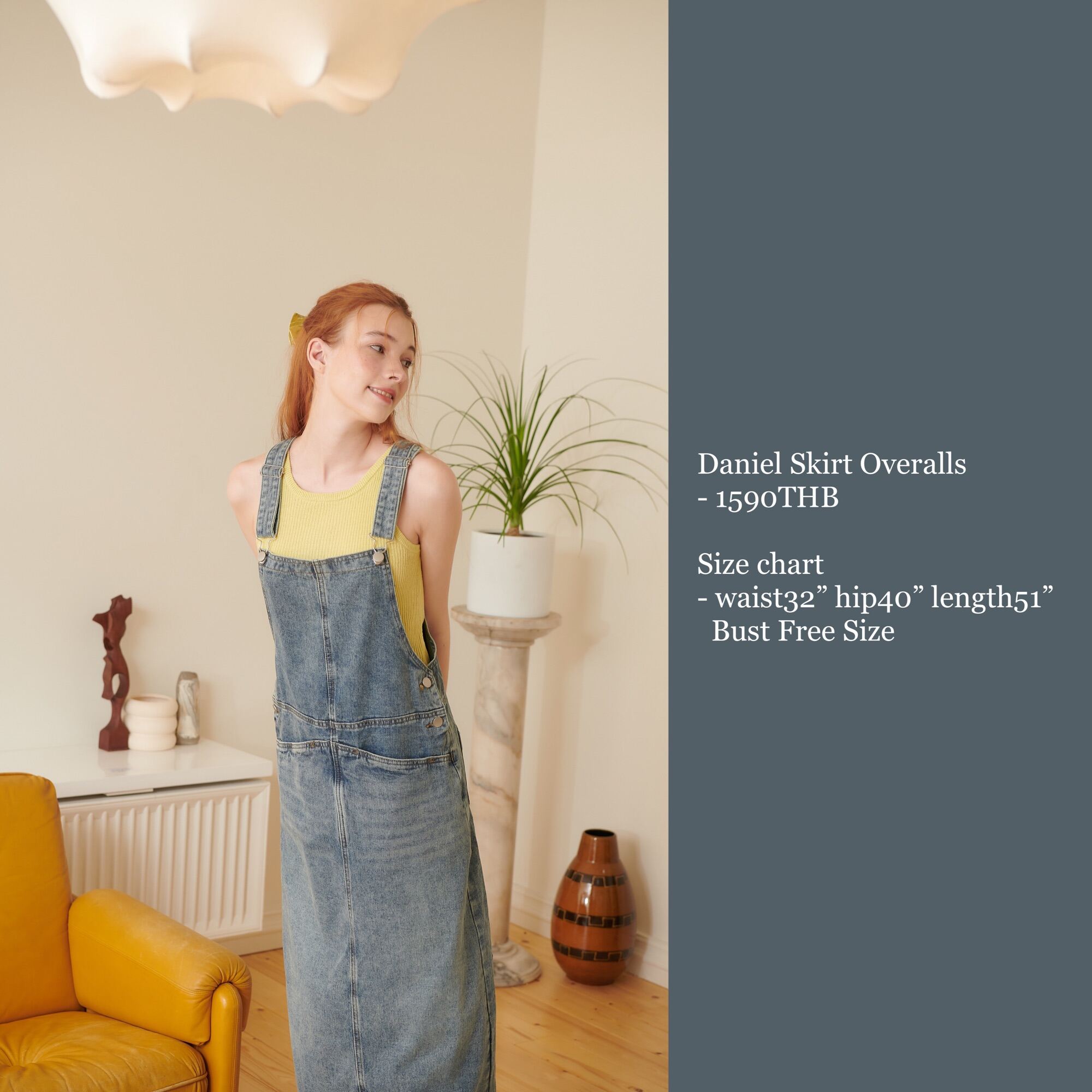 MAGARINES - Daniel Skirt Overalls - MAGARINES - ThaiPick