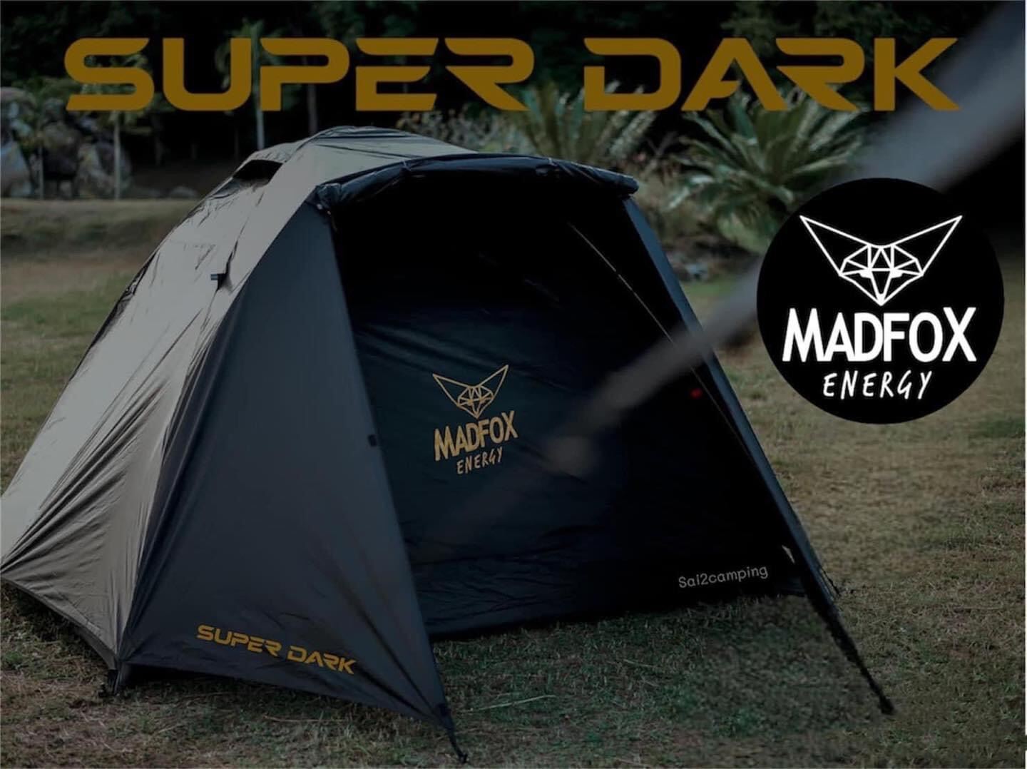 Madfox Super 5P+ plus gen 6 เต็นท์สนาม3-5คนนอน เต็นท์แคมป์ปิ้ง รุ่น ...