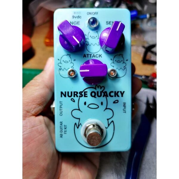 DIY Quack guitar effect pedal cloned เอฟเฟกต์ กีต้าร์ เสียงวาว - AB Diy ...