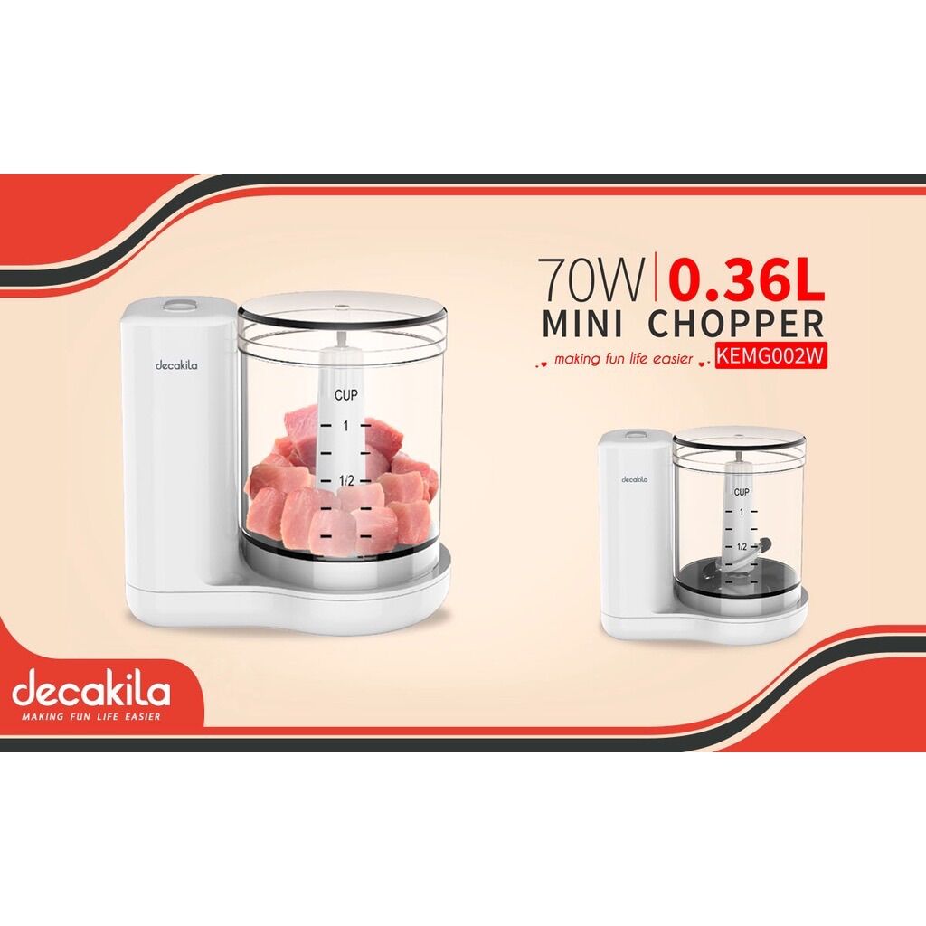 decakila รุ่น KEMG002W เครื่องปั่น เครื่องบดอาหาร อเนกประสงค์ เครื่องบด ...