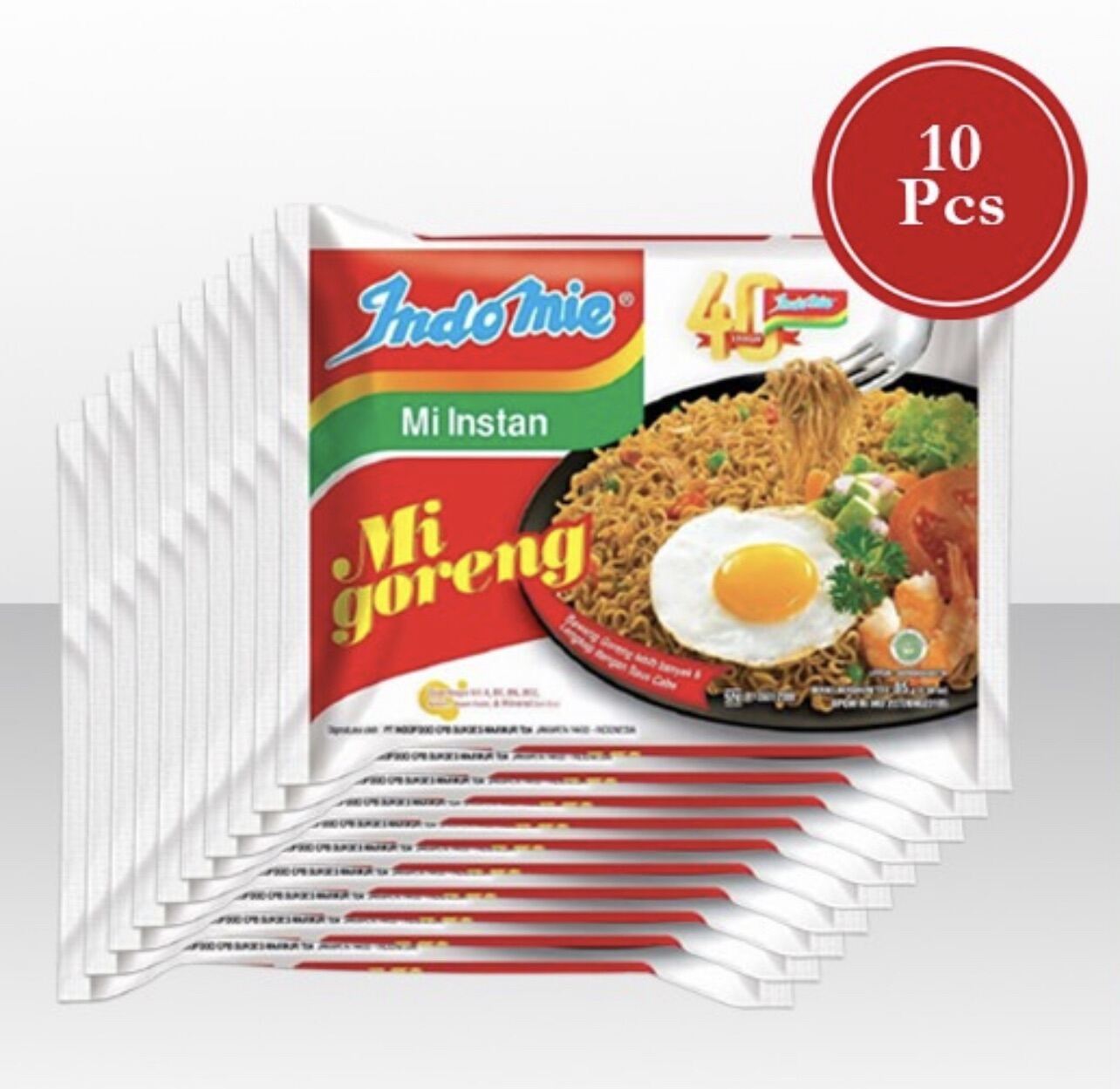 Indonesia Indomie Mi Goreng Instant Stir Fry Noodles, Halal Certified ...