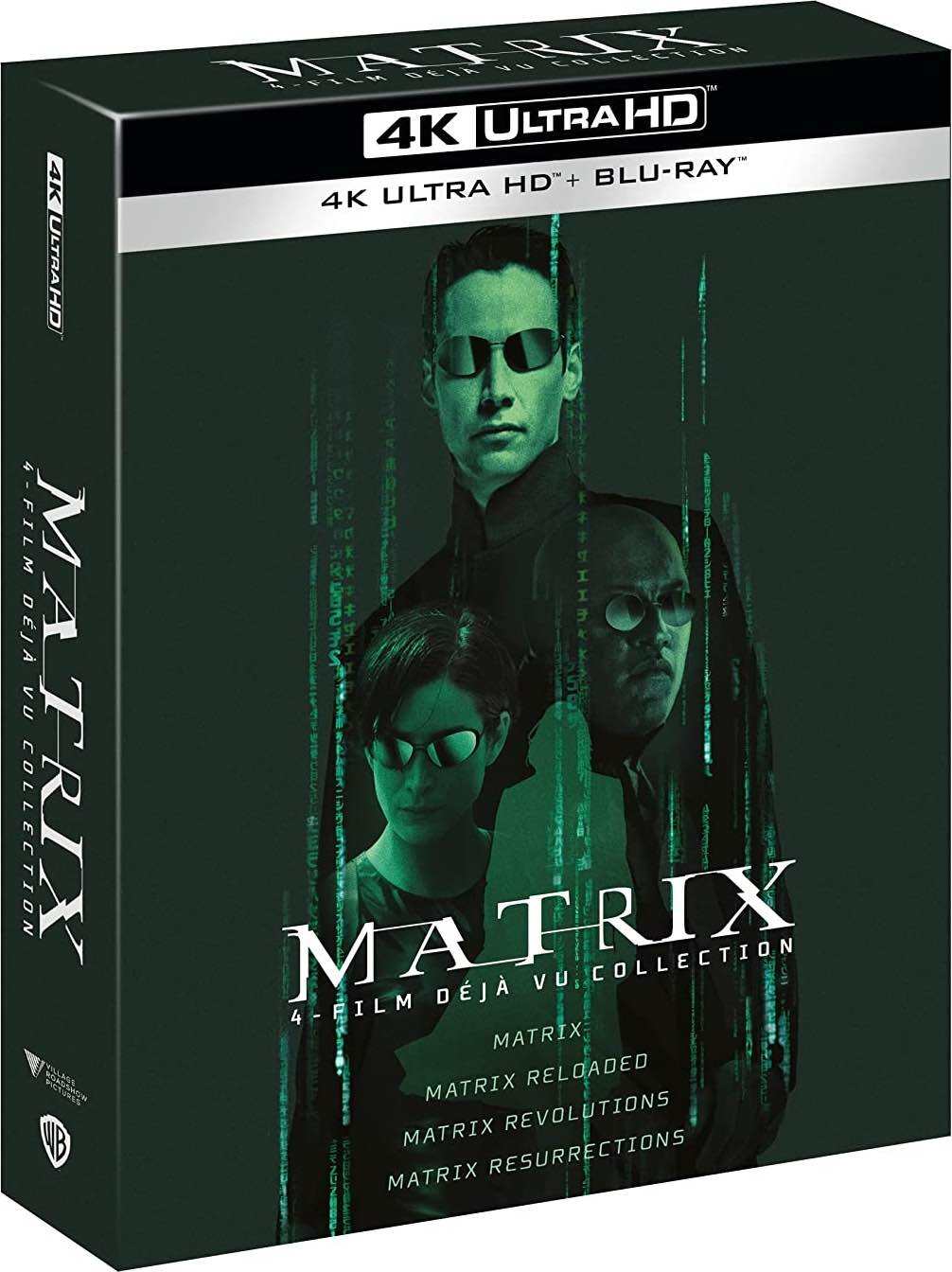 The Matrix: 4-Film Déjà Vu Collection (4K + Blu-ray แท้) | Lazada.co.th