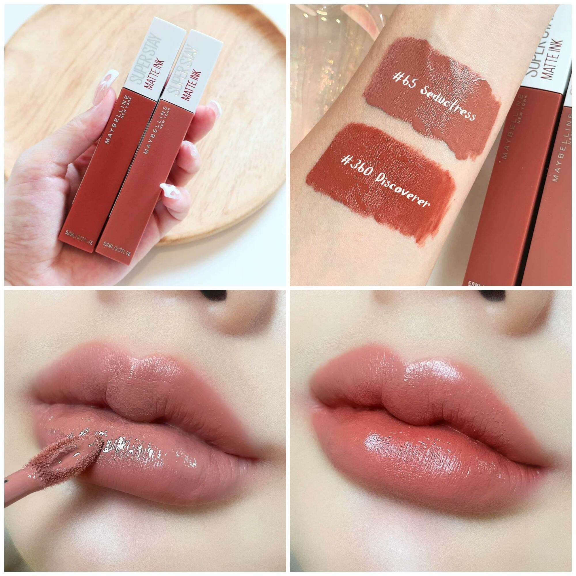 Maybelline รุ่น Superstay Matte Ink 2 เฉดนี้คือสวยมาก ทาเดี่ยวๆว่าสวย ...