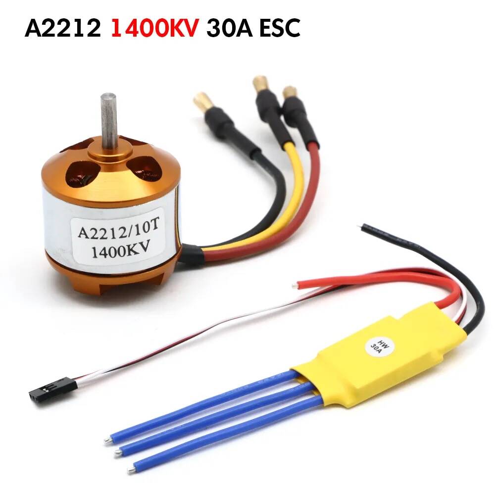 XXD A2212 A2208 930KV 1000KV 1400KV 2200KV 2700KV Brushless มอเตอร์30A ...