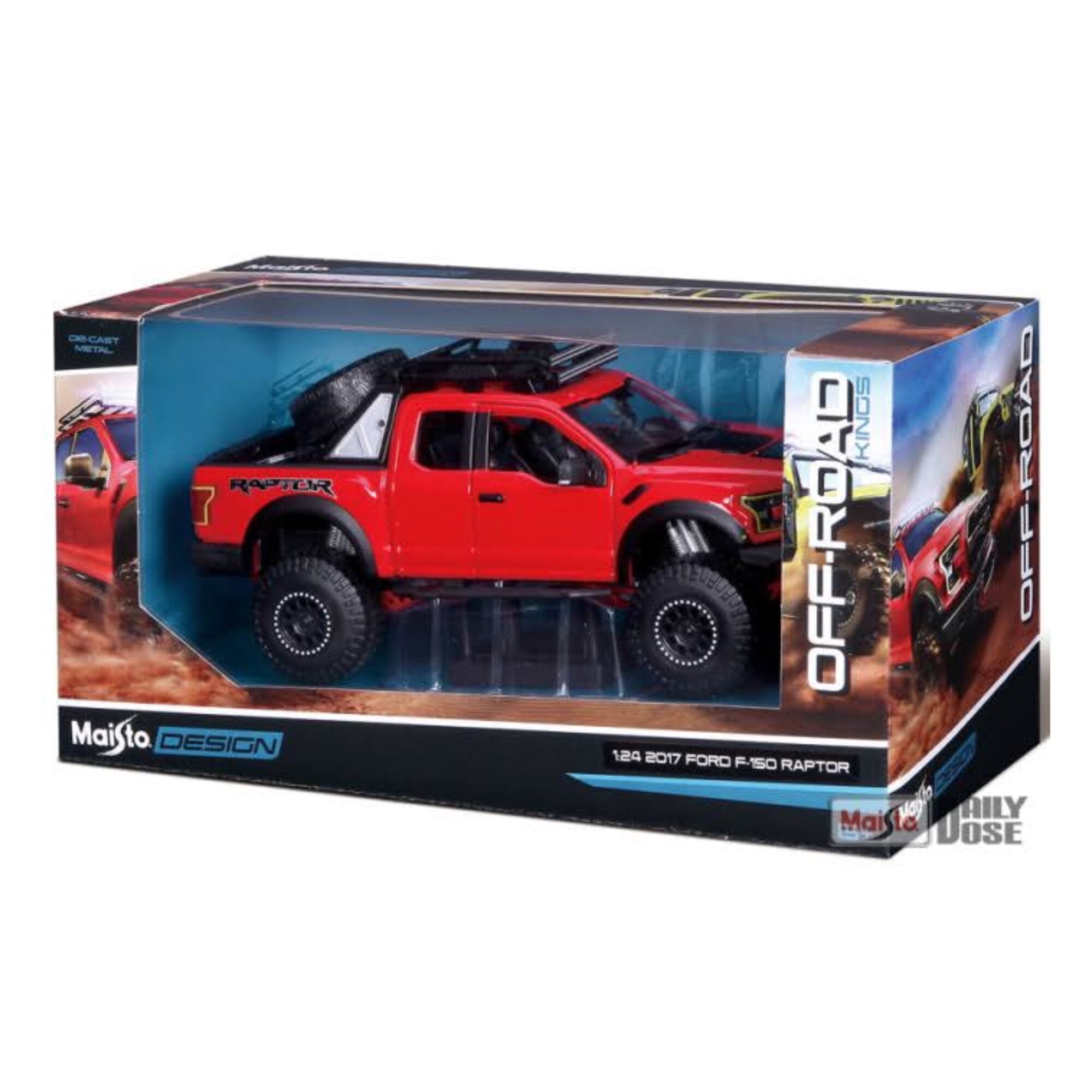 รถ 1:24 2017 Ford F-150 Raptor (Off-Road Series) [Maisto] | Lazada.co.th