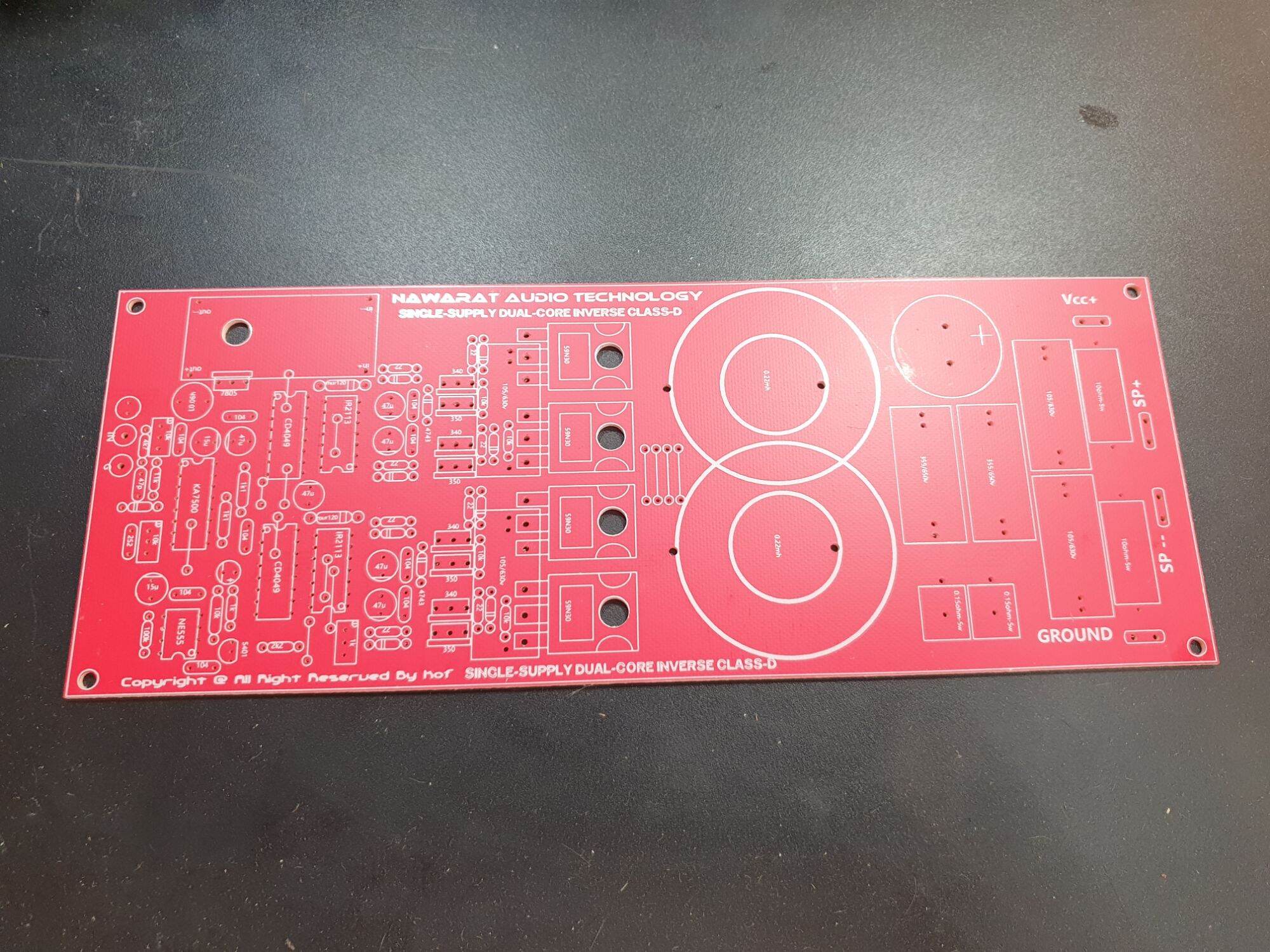 pcb คลาส ดี Single Supply Dual Core Inverse Class D(1pcs) | Lazada.co.th