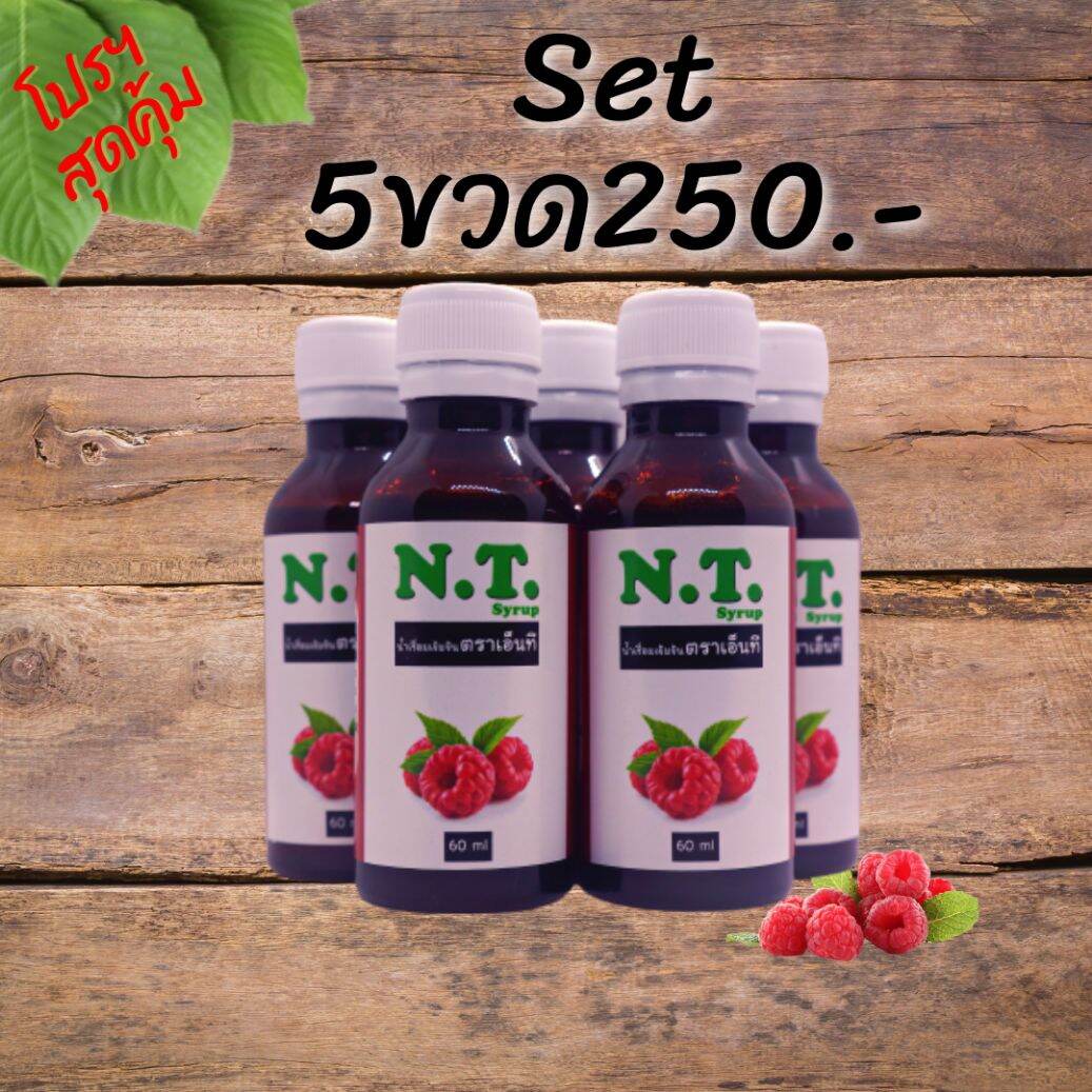 NT Syrup น้ำหวานเข้มข้นตราเอ็นที ( 1 ขวด 50 สั่ง 10 ขวดฟรี 1 ขวด ) | Lazada.co.th