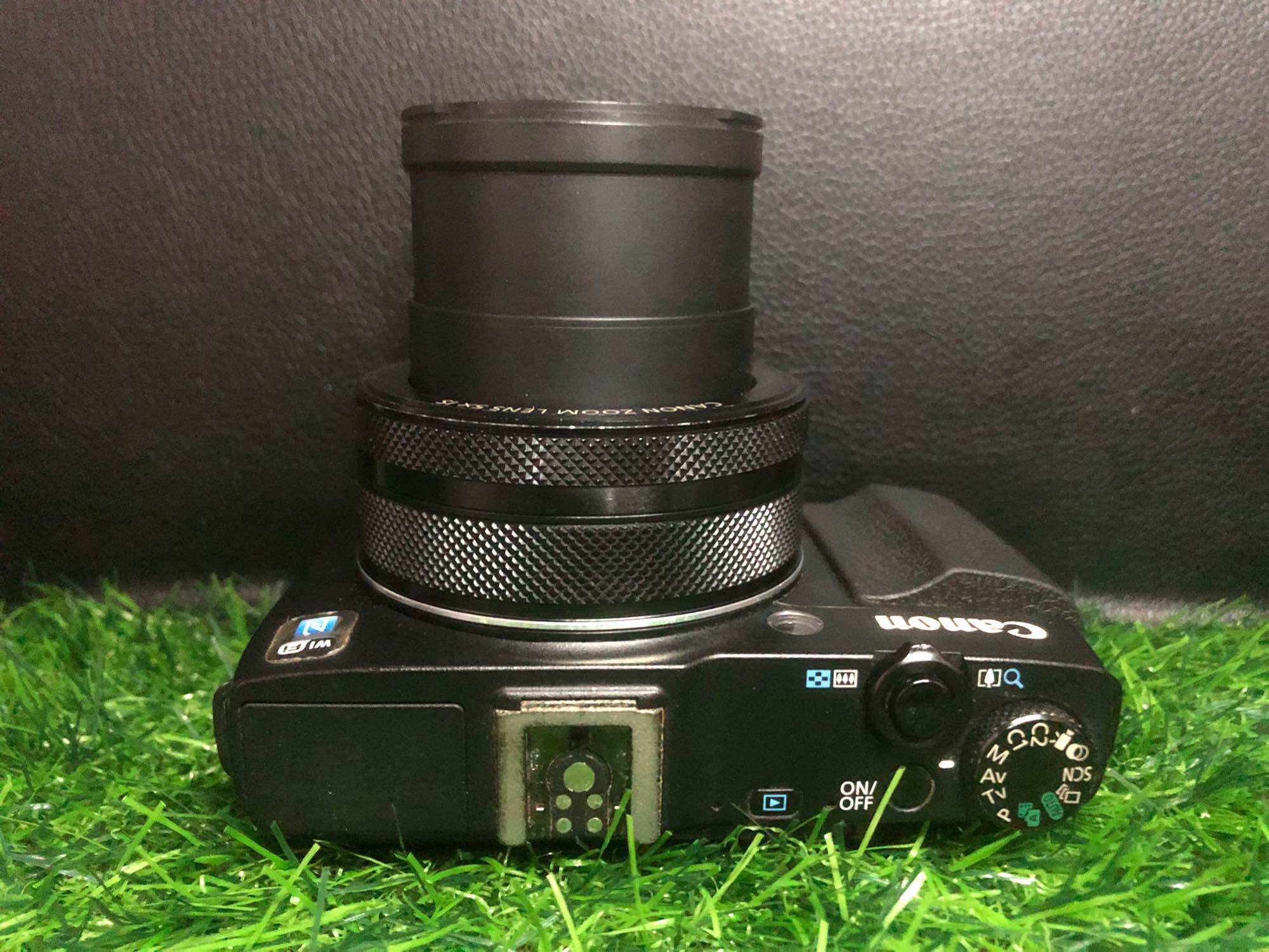 กล้อง canon g1x ii(ขอบจอคล้ำเล็กน้อยไม่มีผลกระทบกับภาพถ่าย) - A two hands - ThaiPick