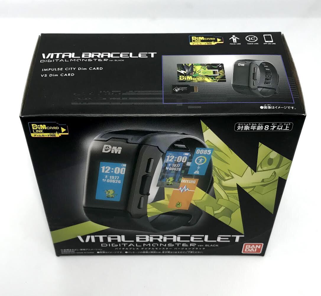 Vital Bracelet Digital Monster ver.Black digimon digivice ของเล่น VB ...