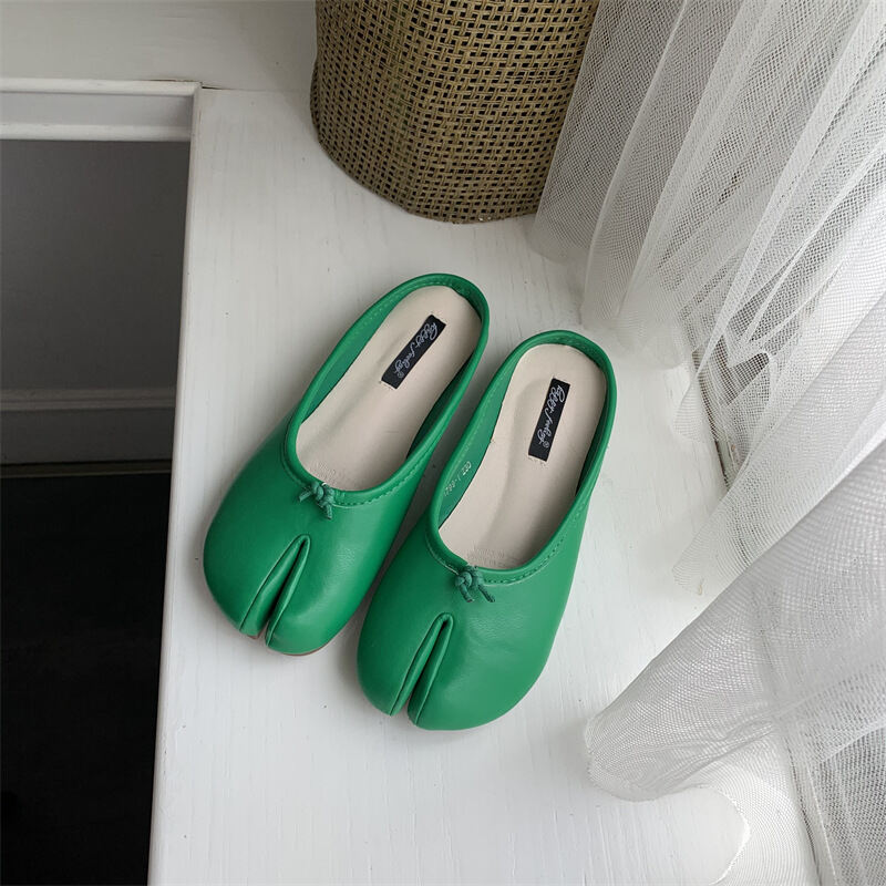 รองเท้าทรงท็อดส์รองเท้าผู้หญิงรองเท้ากีบหมูแบบแยกนิ้วสำหรับฤดูร้อนแบบใหม่ปี2023รองเท้าแบบสวมเท้า ...